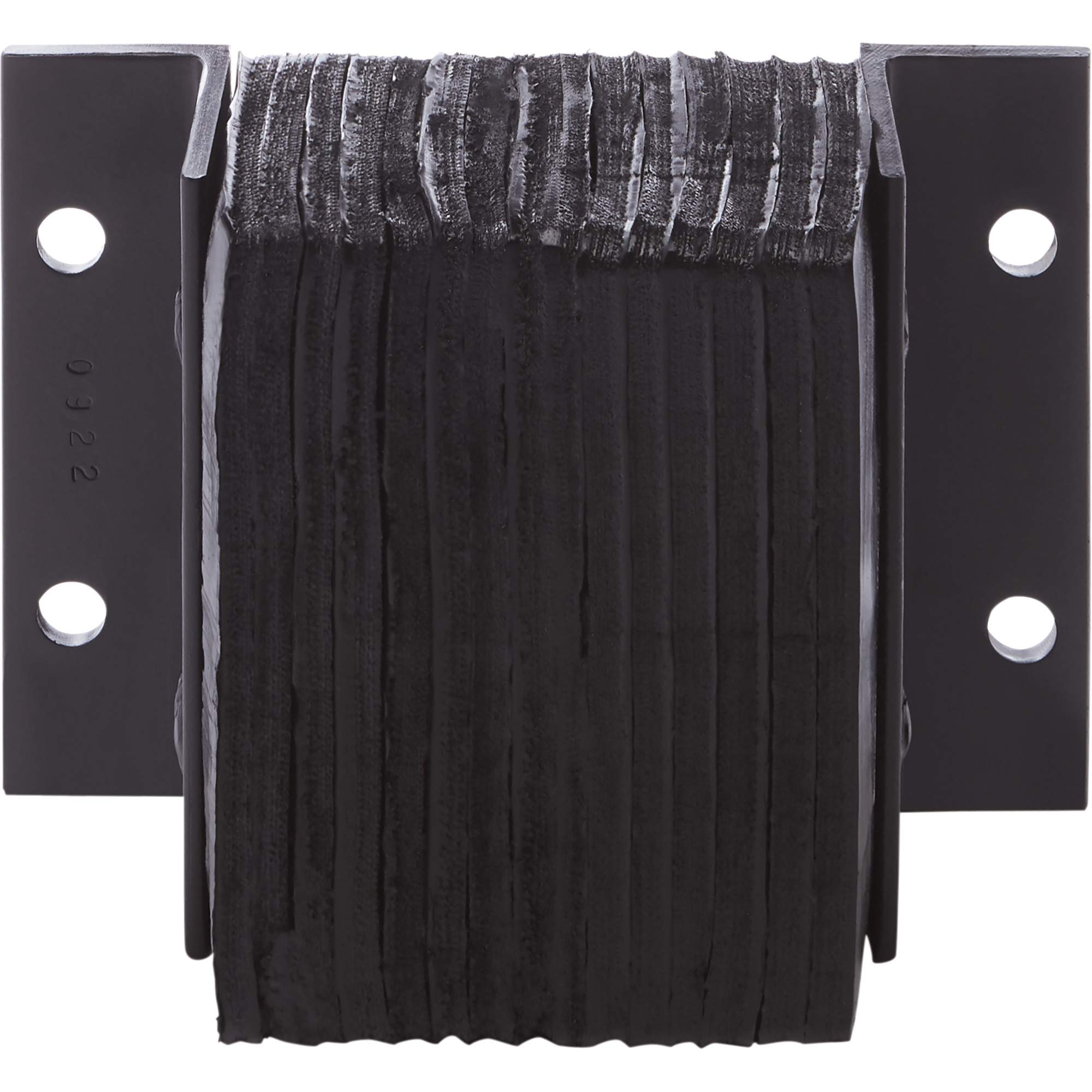 IDEAL WAREHOUSE INNOVATIONS Laminated Dock Bumpers, Horizontal, Rubber ...