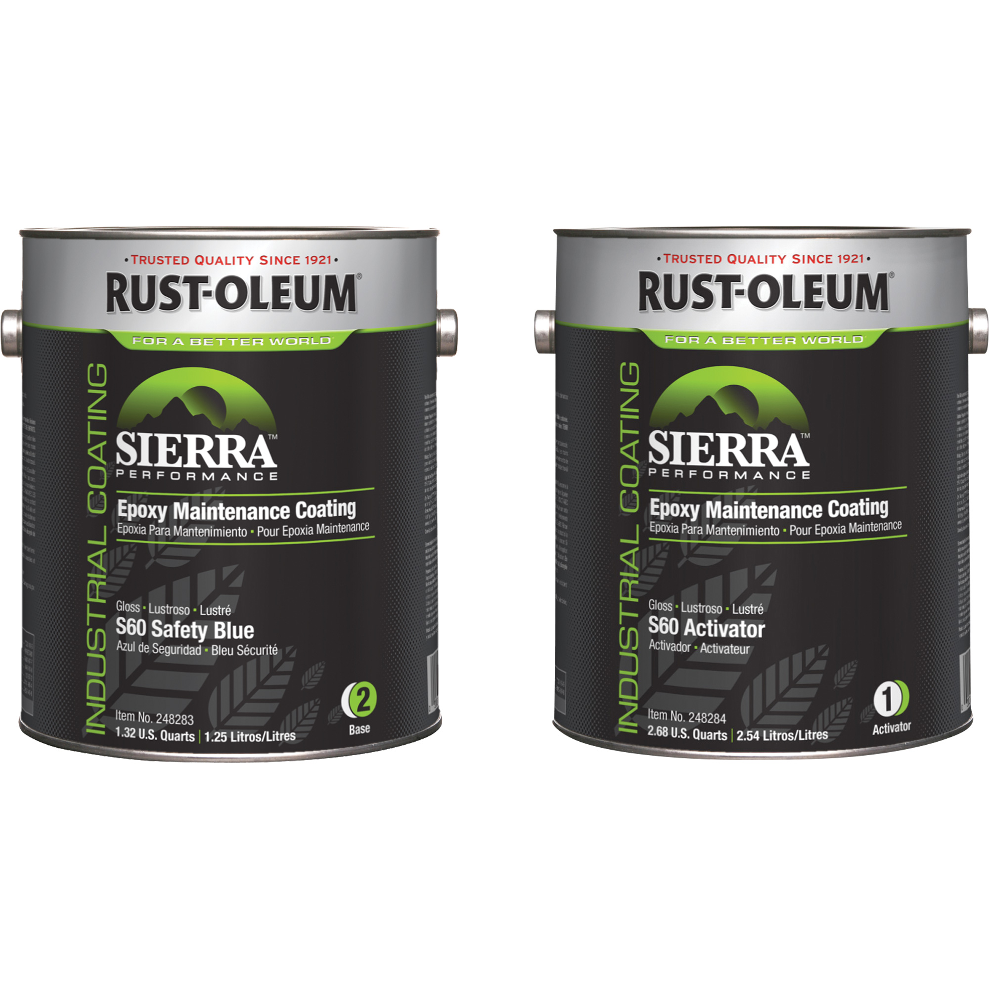 Rust-Oleum 248291 Sierra S60 Water-Based Epoxy Maintenance Coating Kit ...