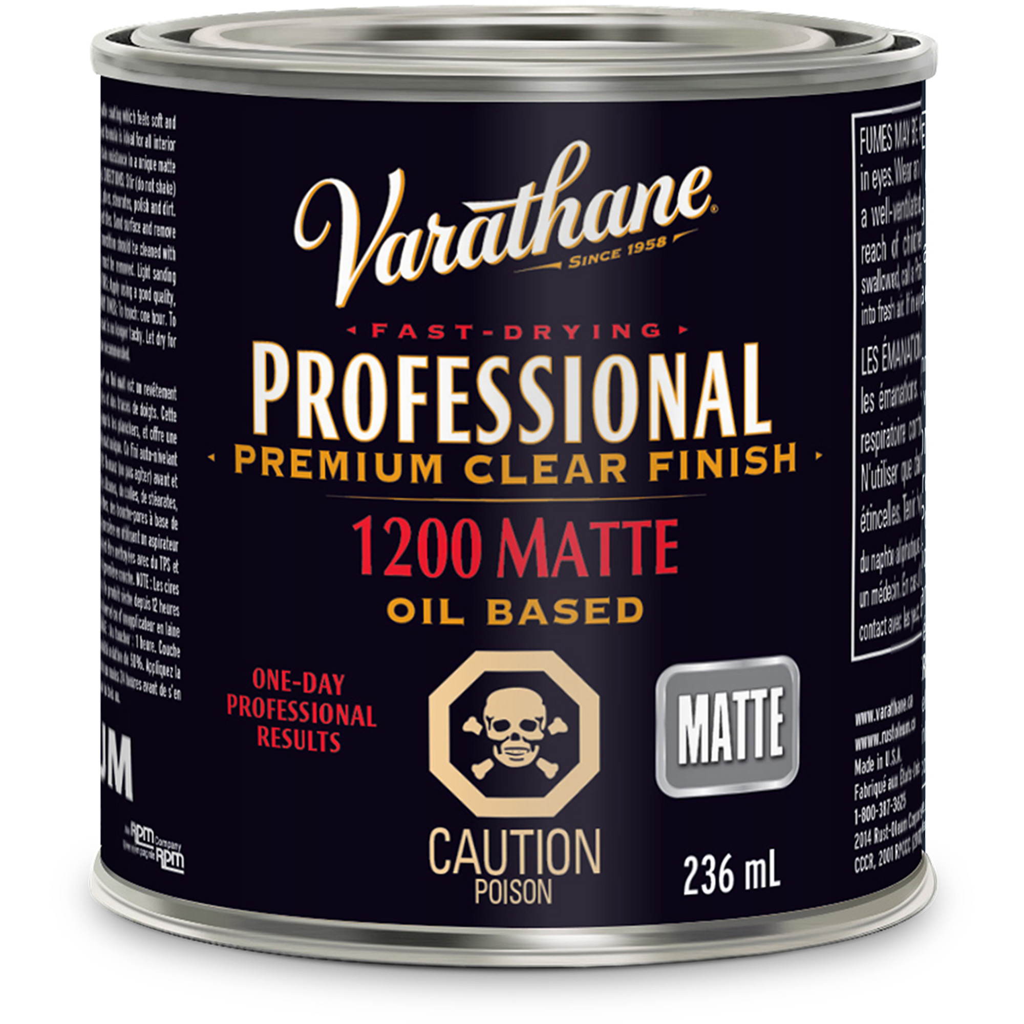 RUST-OLEUM Varathane® Professional Clear Finish KR011 (282566) | Shop ...