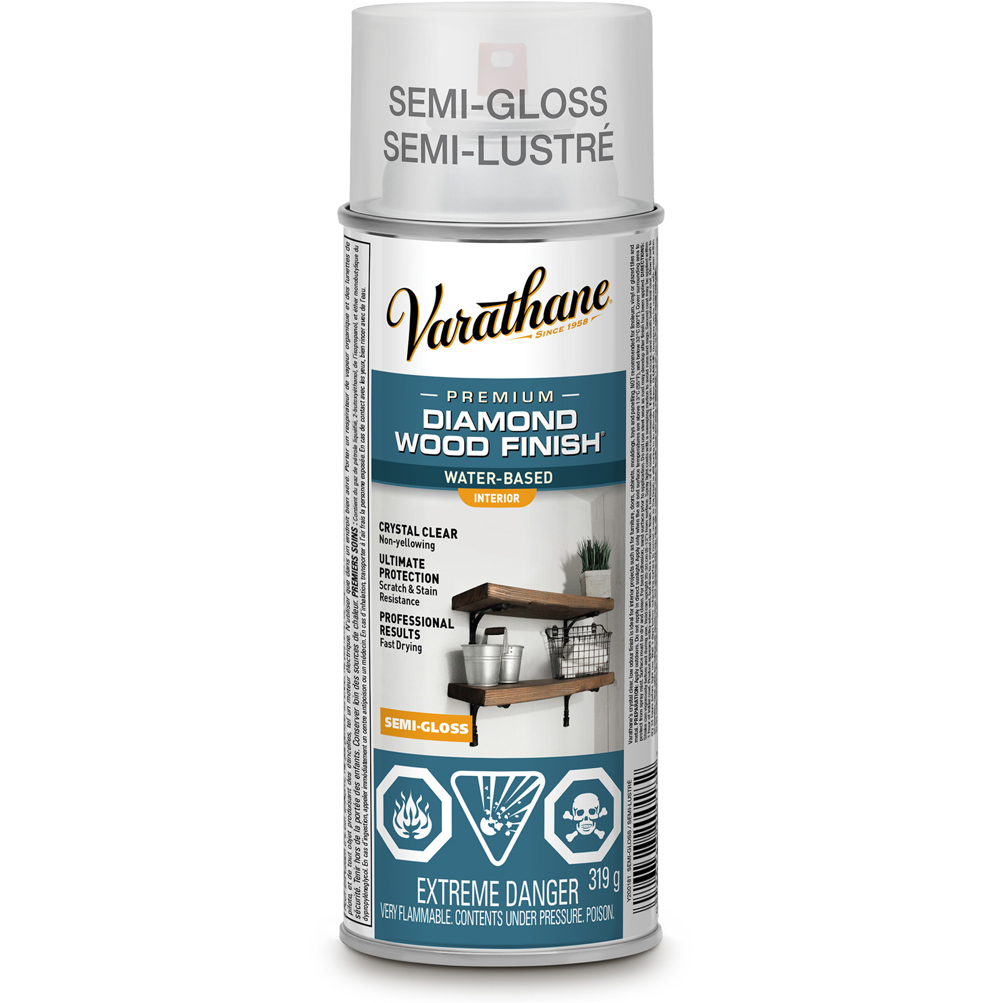Rust-Oleum Y200281 Varathane® Diamond Wood Finish® Interior Finish