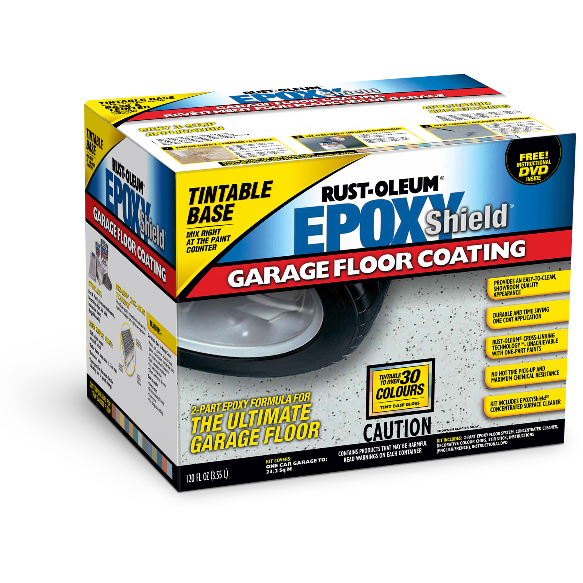 RUST-OLEUM EpoxyShield® Garage Floor Coating KR296 (N246740) | Shop Floor Coatings & Sealants ...