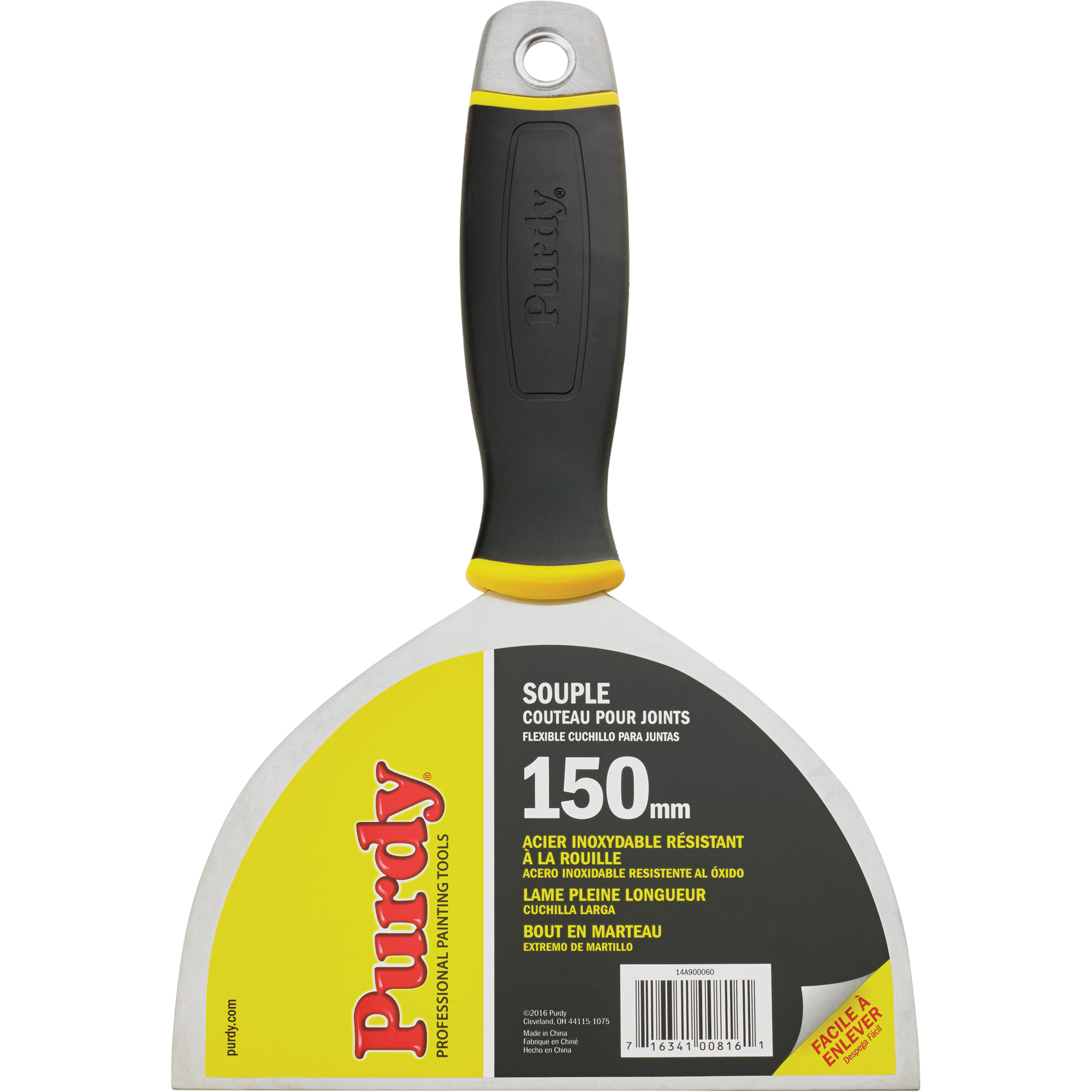 Purdy 14A900060 Premium Flexible Joint Knife, Stainless Steel Blade, 6 ...