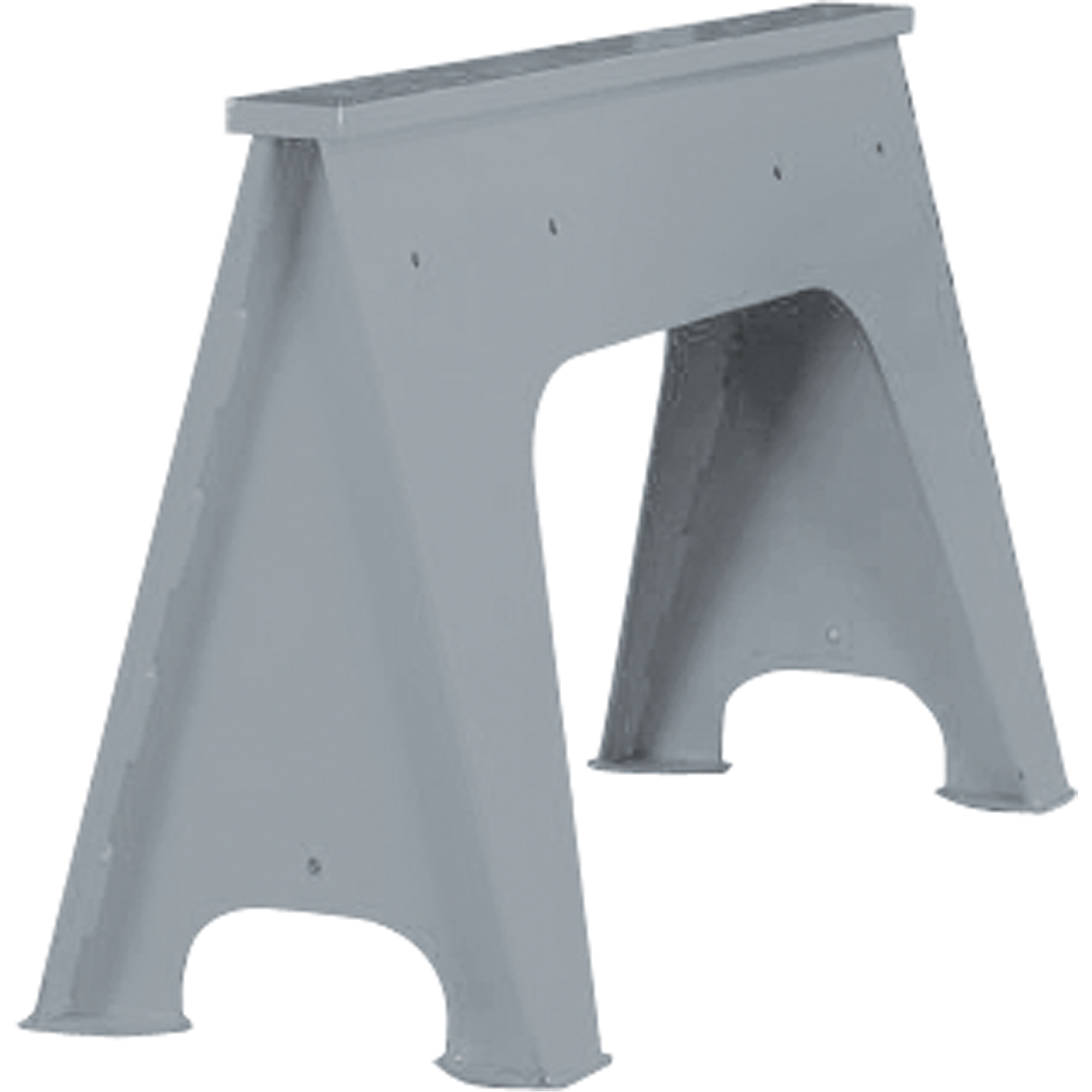 Safety Supports Inc. 4-30-48 Trestle Stands, 8000 lbs. Capacity, 48" L ...