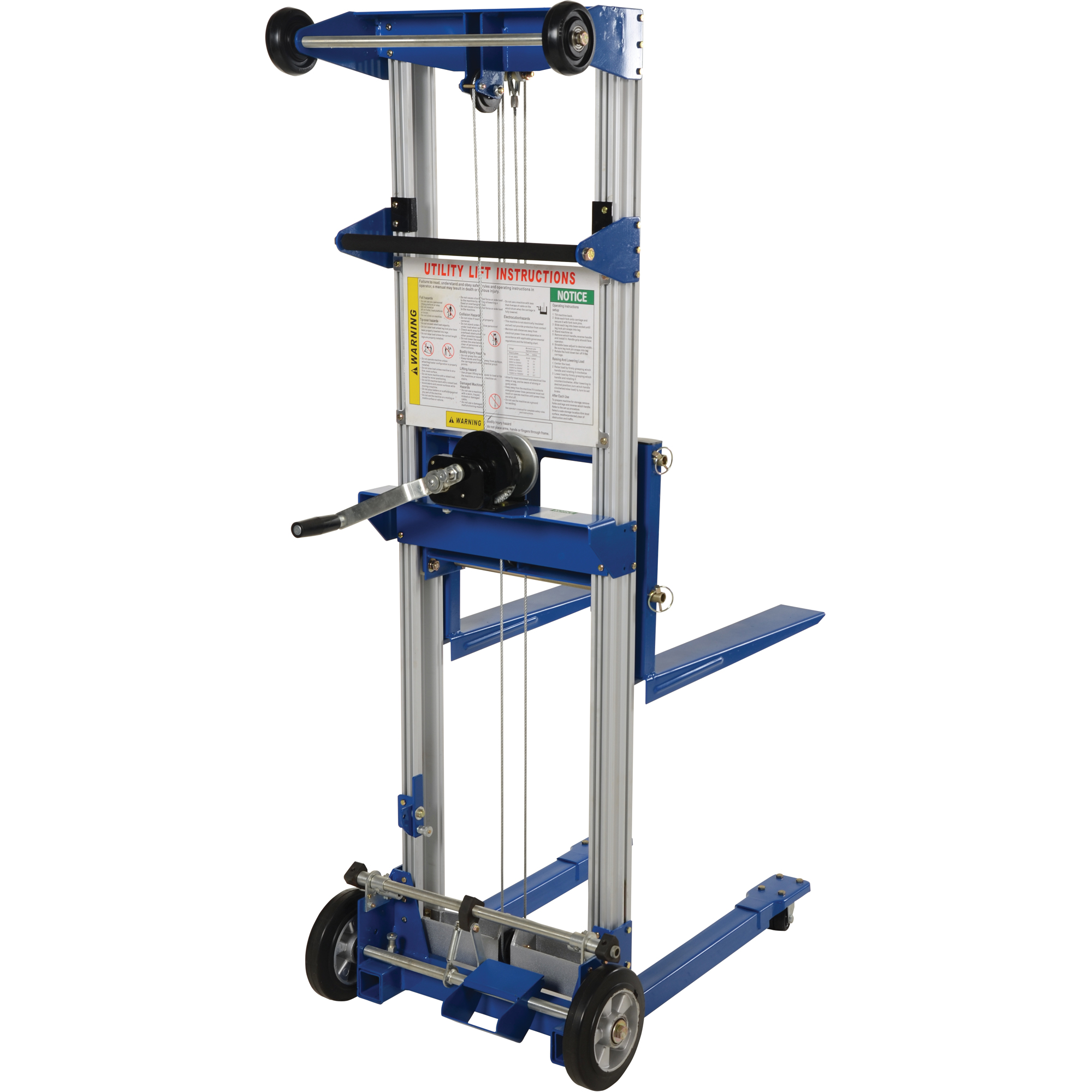 Vestil A-LIFT-R-HP Gerbeur pour chariot élévateur, Fonctionnement ...