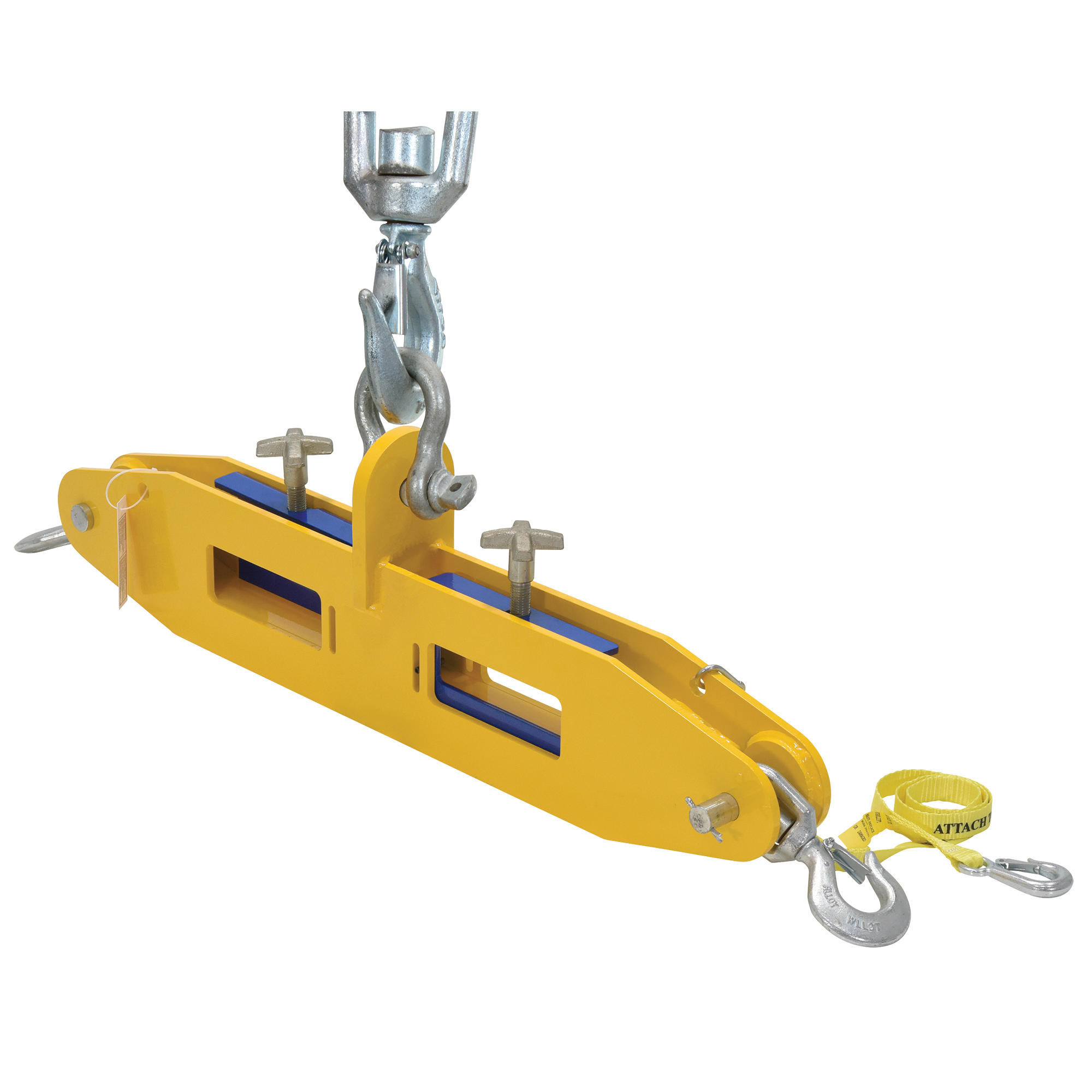 Vestil FLB-D-10 Forklift Lifting Beam, 7" x 2-1/2" Fork Pocket