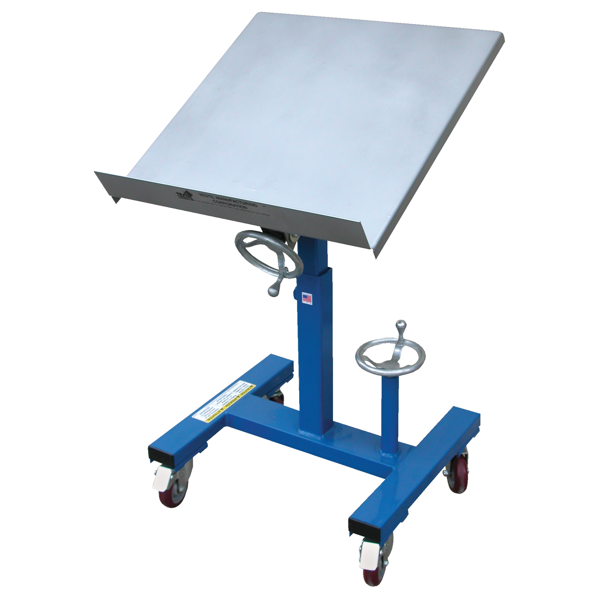 VESTIL Mobile Tilting Work Table MA498 (WT-2424) | Shop Lift and Tilt ...