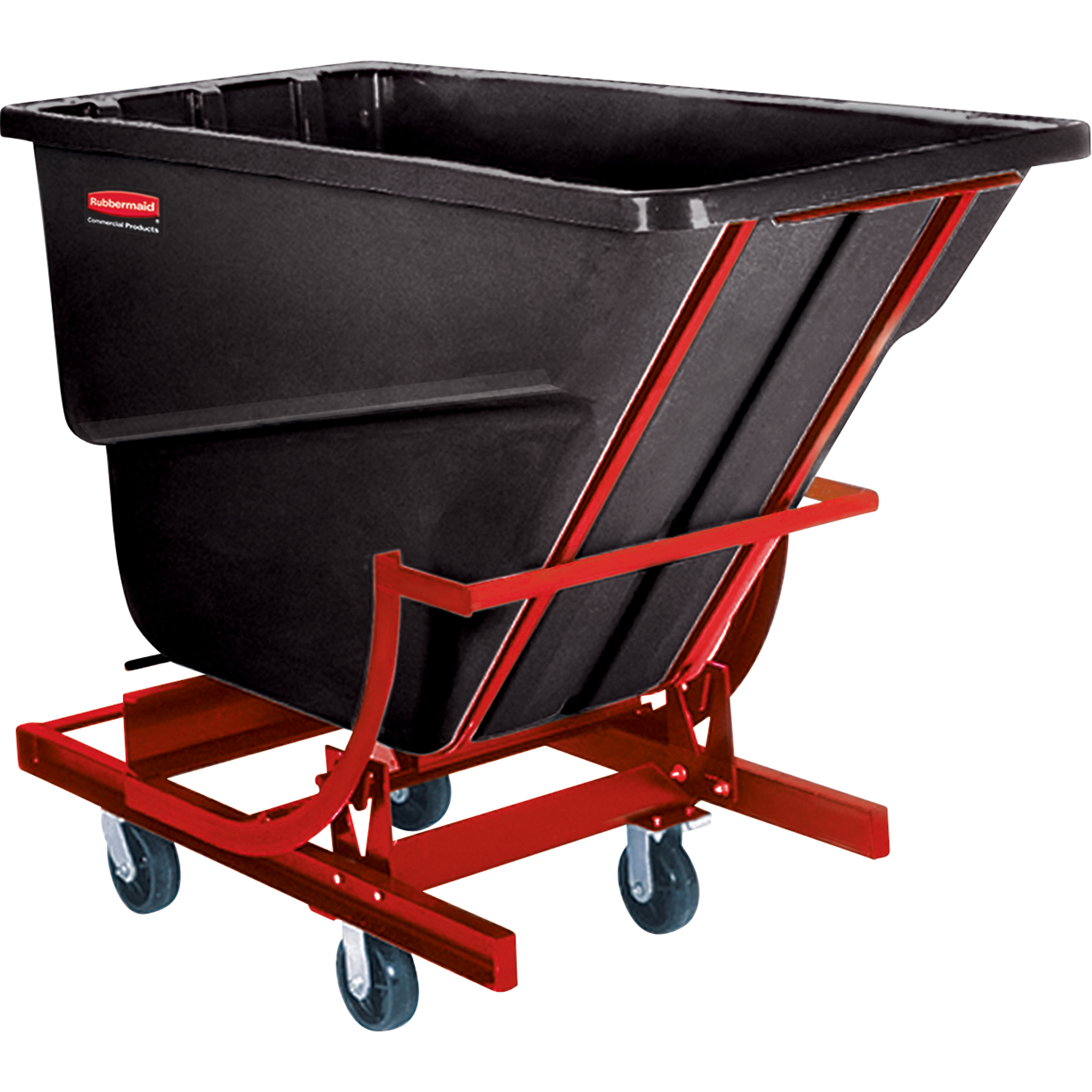 RUBBERMAID Polyethylene Self-Dumping Hopper MK766 (FG106943BLA) | Shop ...