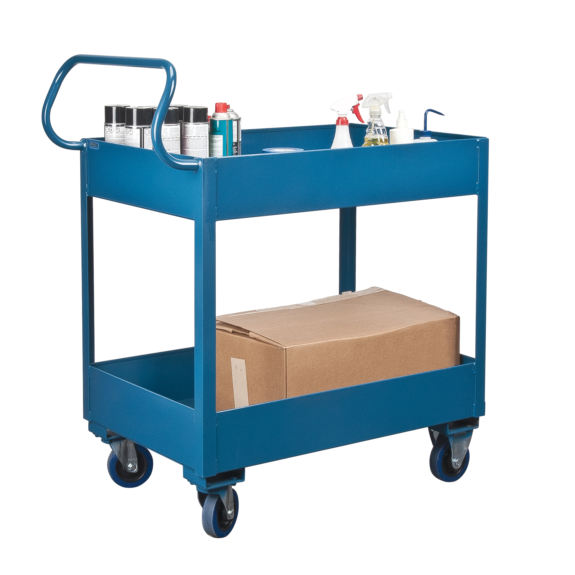 KLETON Deep Lipped Service Cart MN395 | Shop Shelf Cart | TENAQUIP