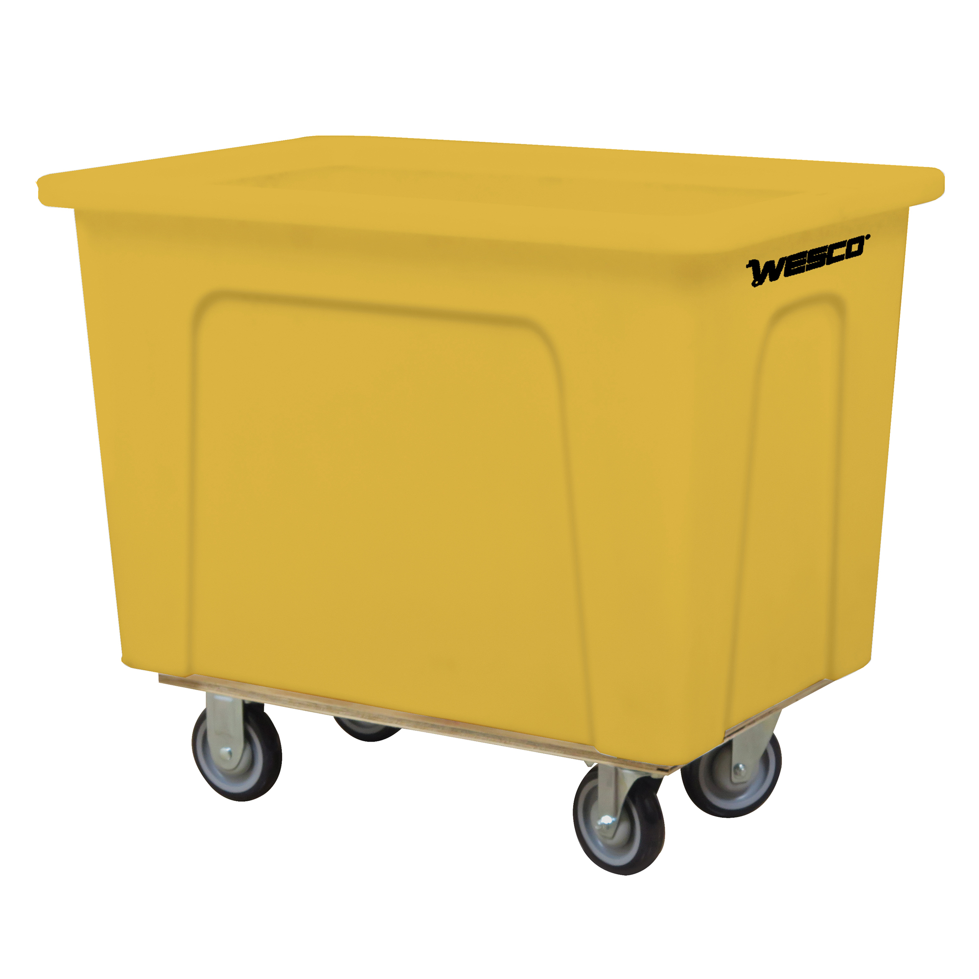 Wesco 272512 Box Truck, Polyethylene, 35" L x 24" W x 30" H, 10 cu. Ft ...
