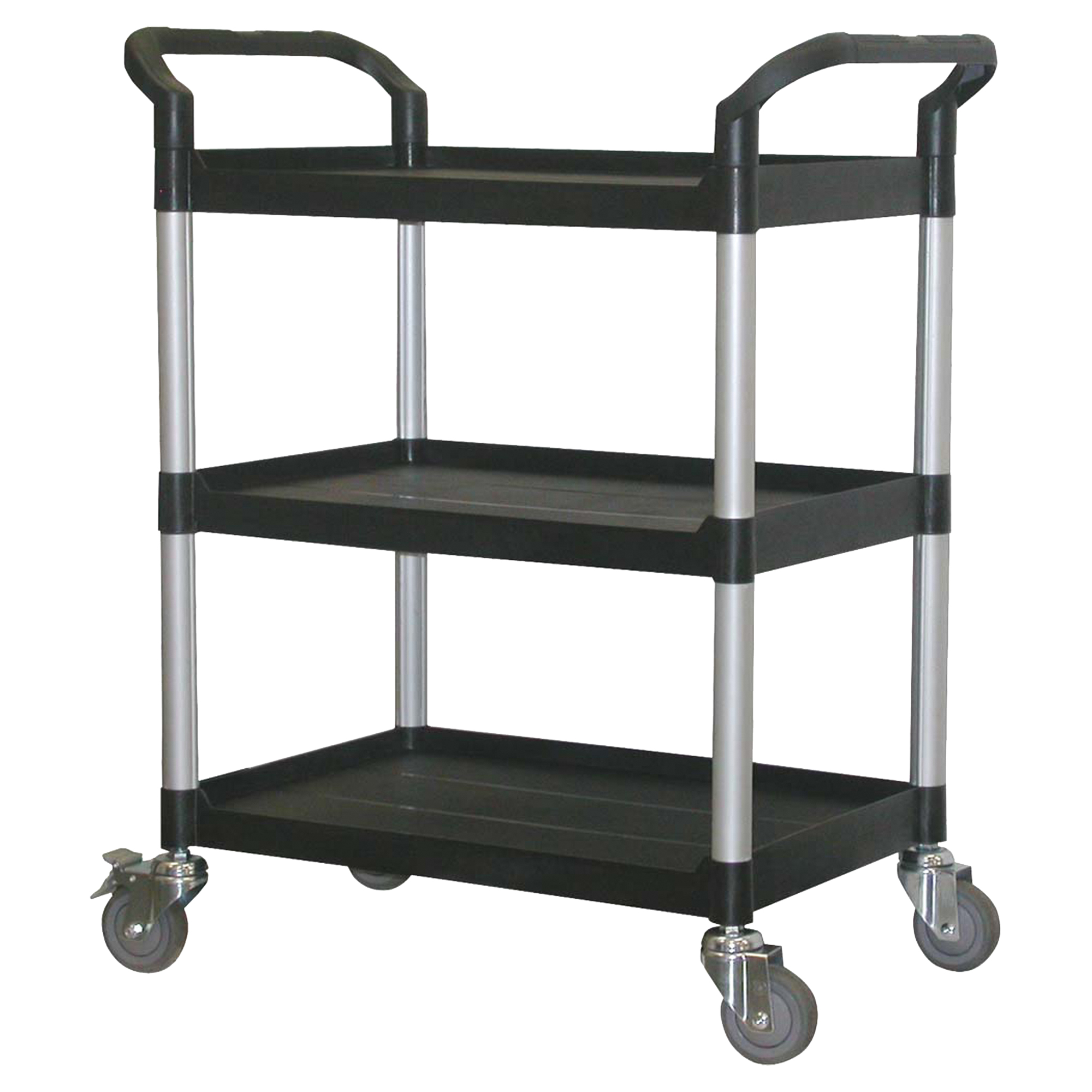 GRAY TOOLS Utility Cart, 3 Tiers, 33-1/2" x 39-3/8" x 19", 300 lbs ...