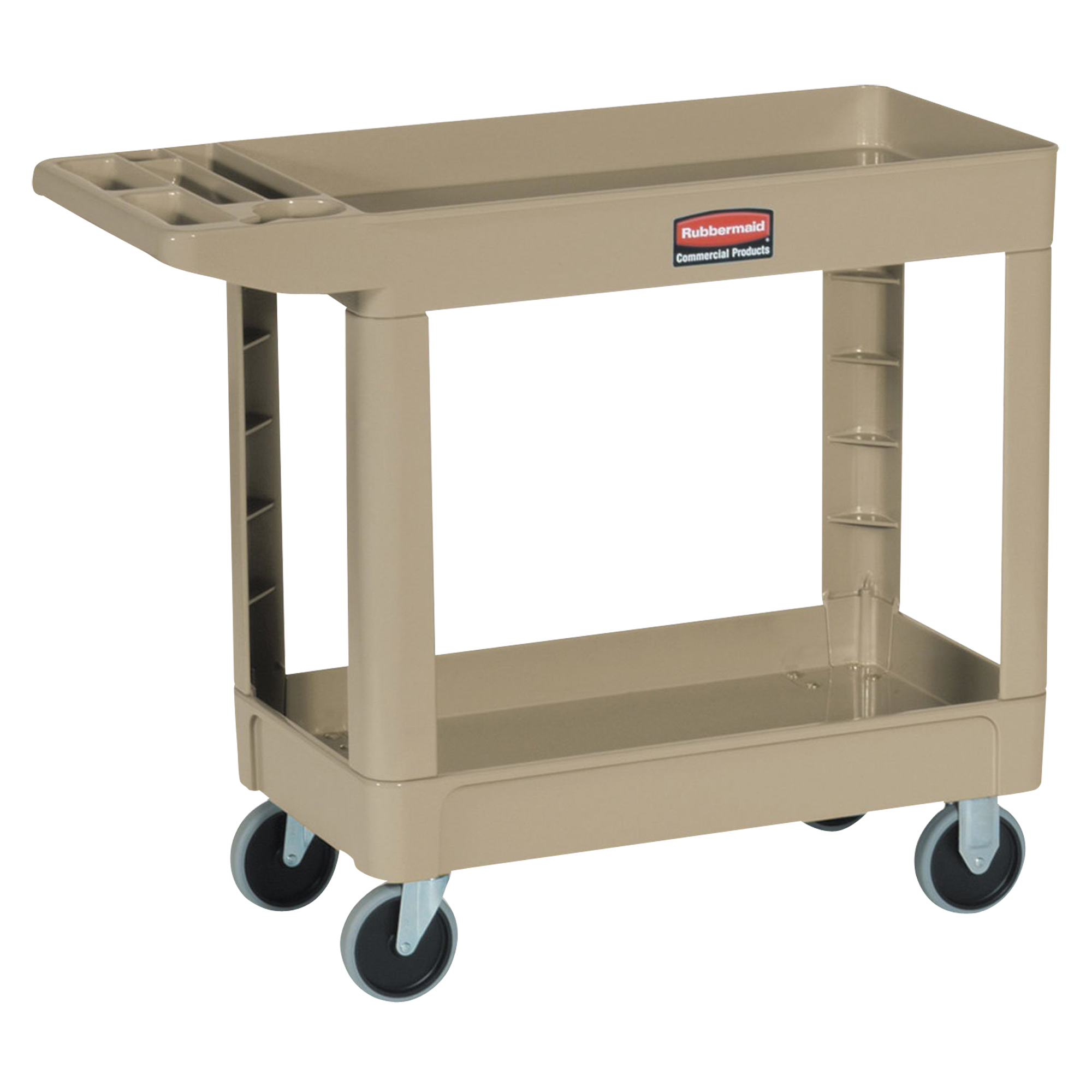 RUBBERMAID Heavy-Duty Utility Cart - 4500-89 MO732 (FG450089BEIG ...