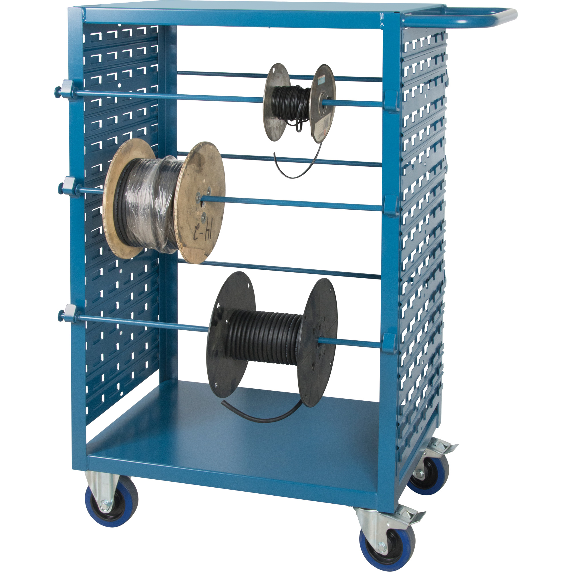 KLETON Mobile Wire Spool Cart MP086 | Shop Wire Spool Cart | TENAQUIP