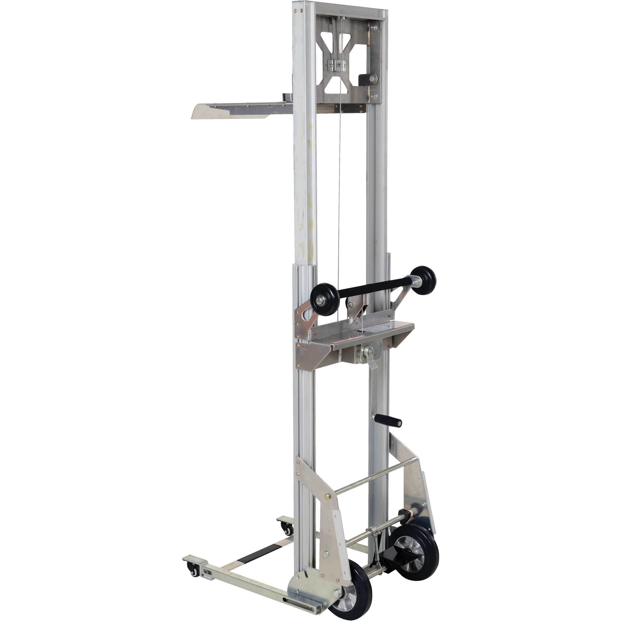 Vestil PALL-200 Portable Aluminum Load Lifter, Foot Pump Operated, 200 ...