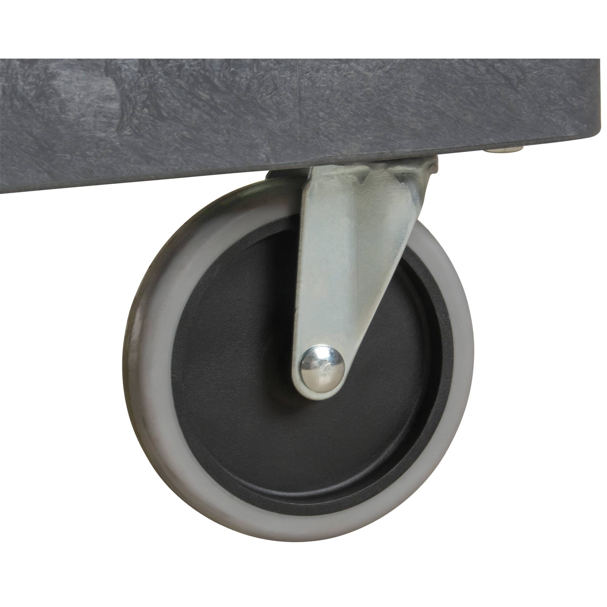 KLETON MP641 Utility Service Cart, 2 Tiers, 24-5/8" x 32-1/2" x 40 ...