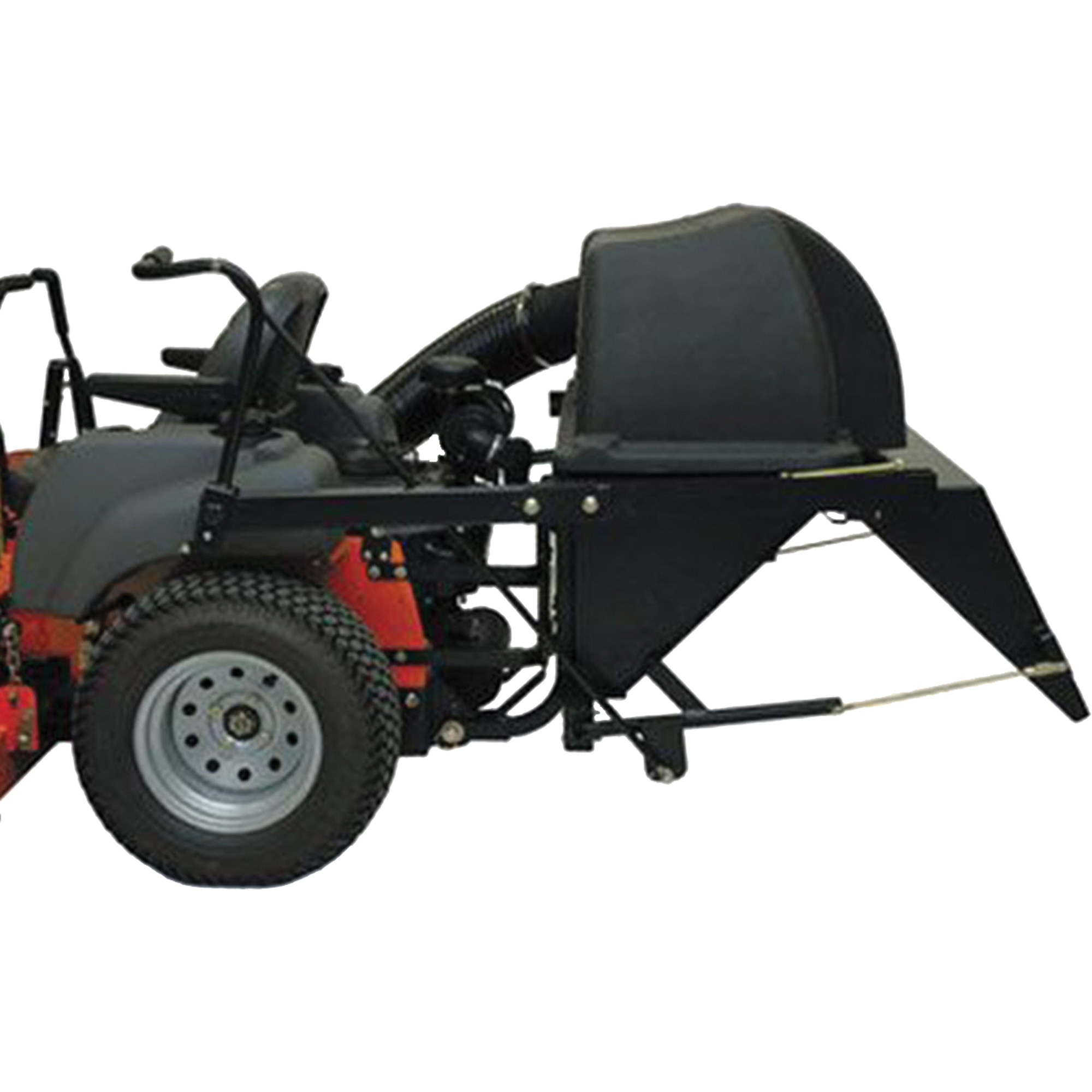 HUSQVARNA Z500 Series Zero-Turn Lawn Mower Dump From Seat Bagger ...