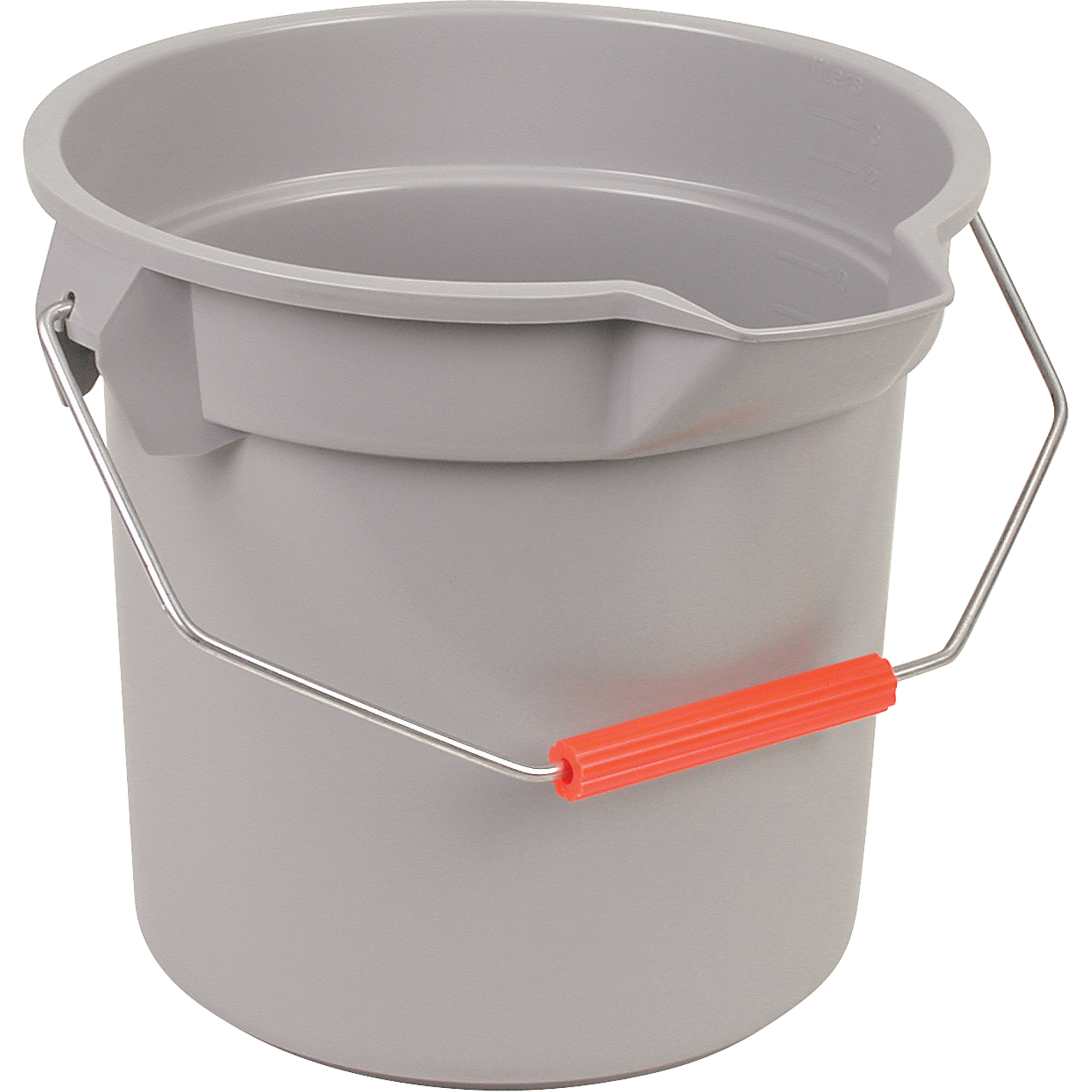 Rubbermaid FG261400GRAY Brute® Bucket, 3.5 US Gal. (14 qt.) Capacity, Grey