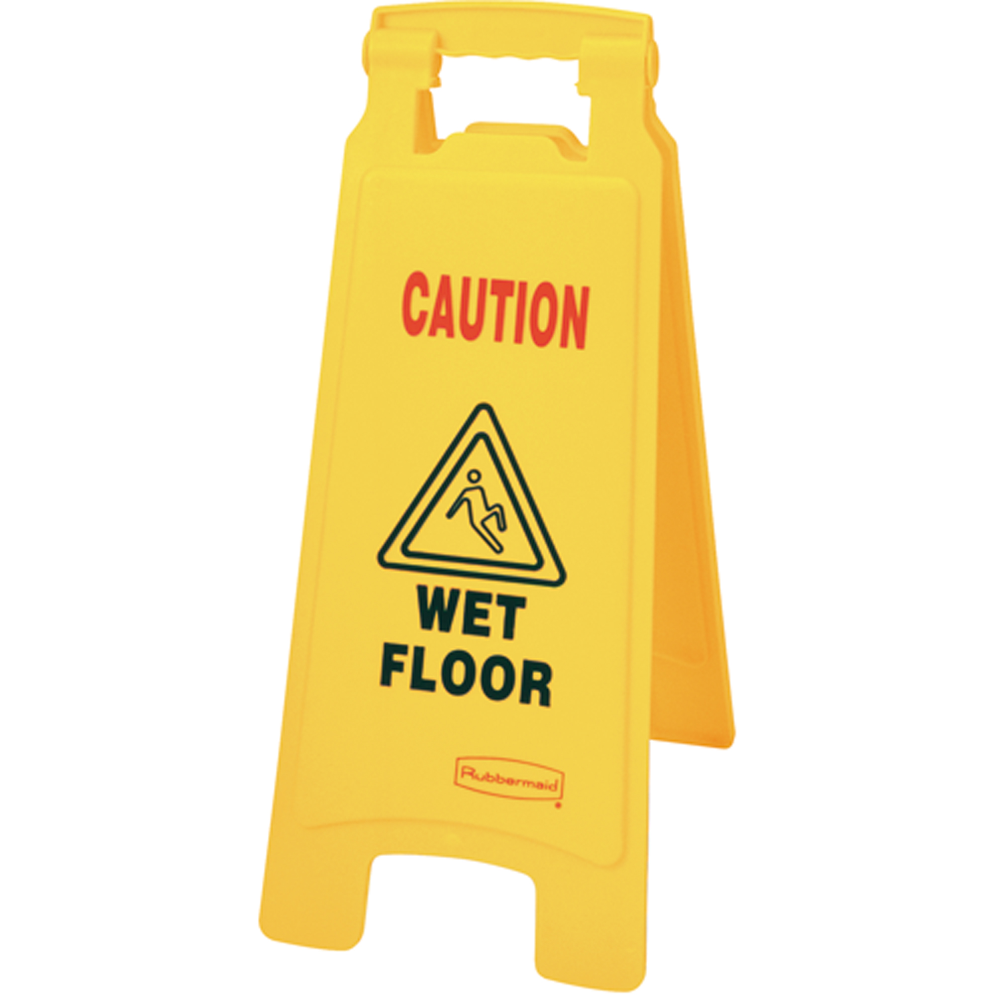RUBBERMAID "Wet Floor" Safety Signs, English with Pictogram NC528 ...