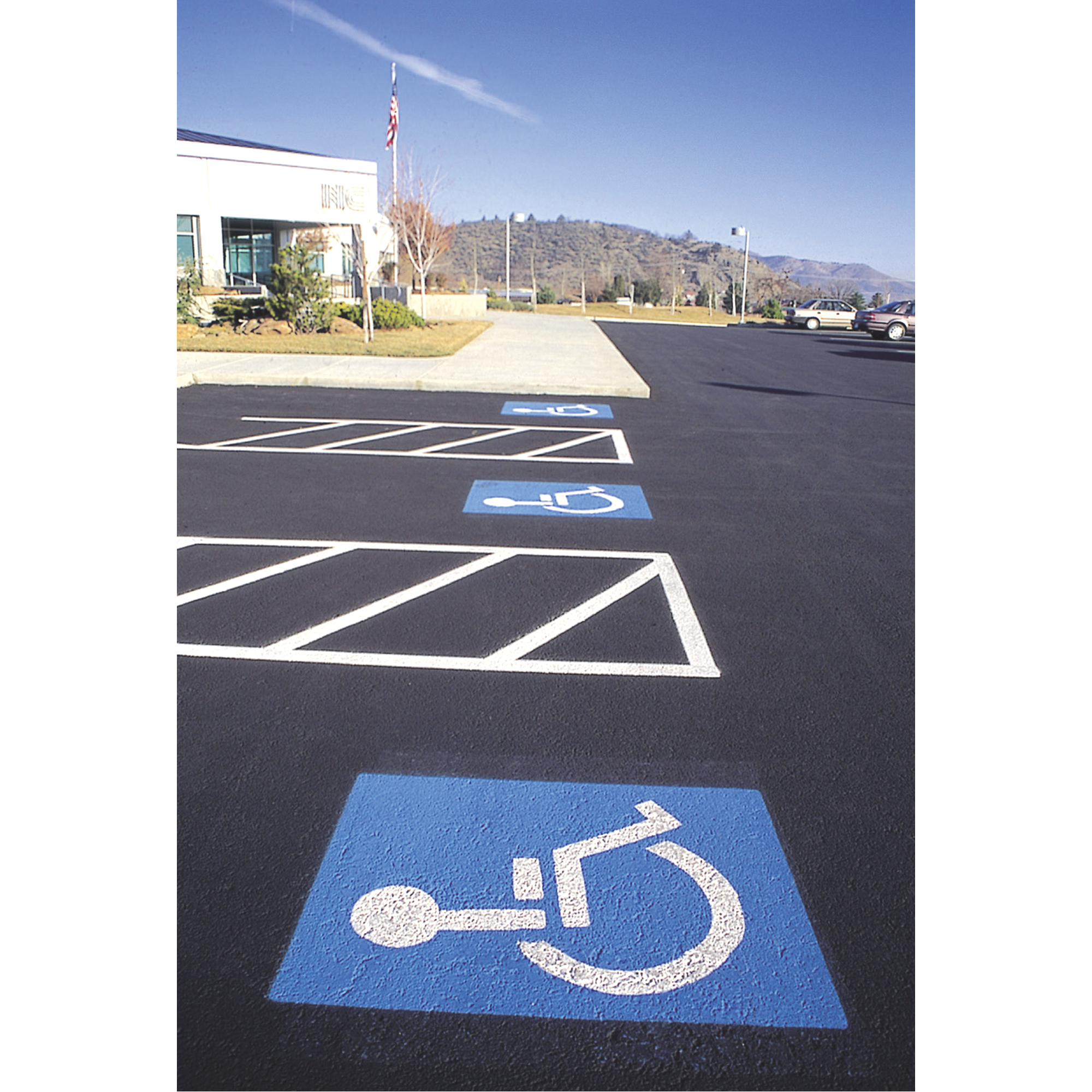 KRYLON INDUSTRIAL Industrial Line-Up® Pavement Striping Paint, Blue ...