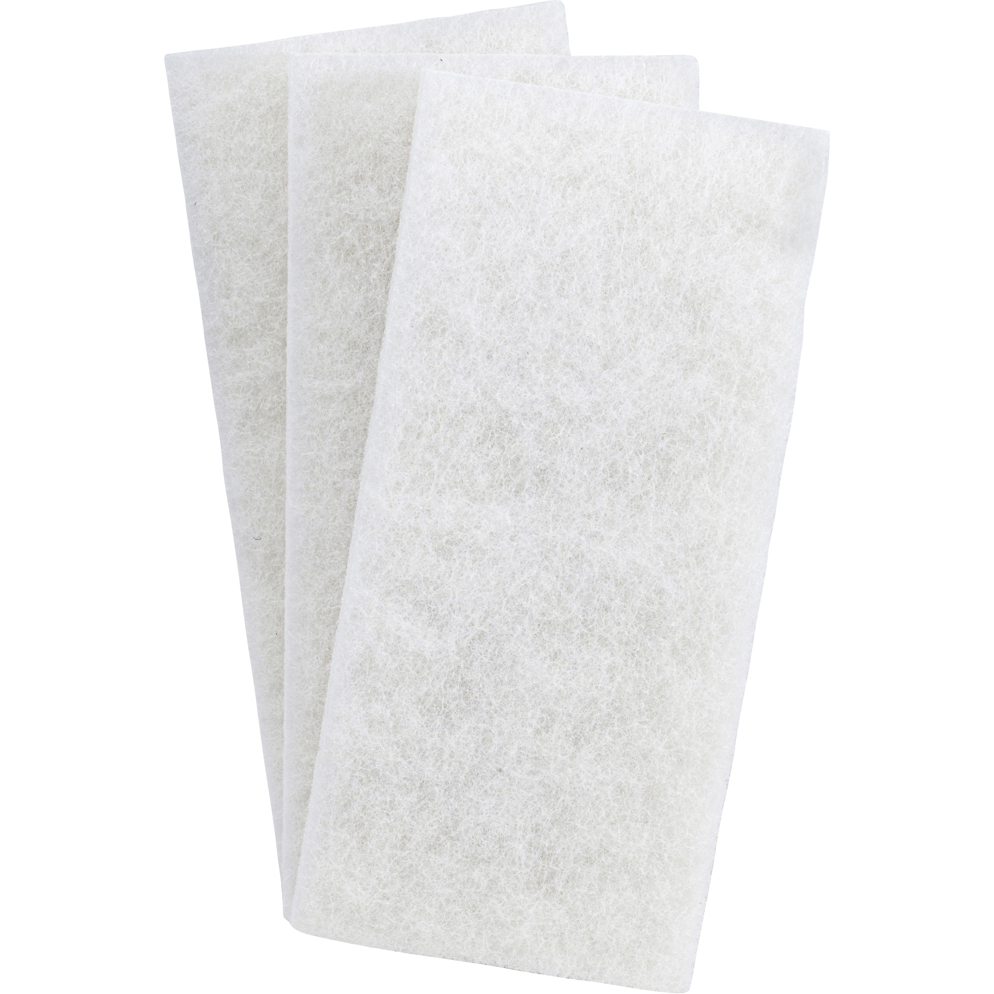 3M Doodlebug White Cleaning Pad NH327 (F-8440-4-5/8X10) | Shop Scrubber ...
