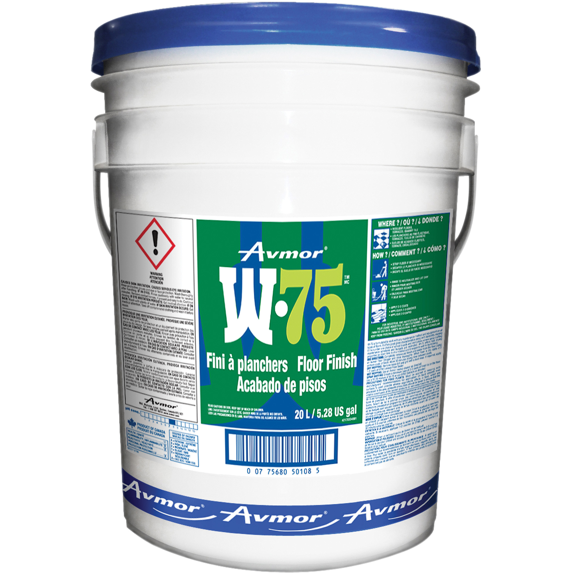 AVMOR W-75 Floor Finish NH889 (2389334001) | Shop Floor Finisher | TENAQUIP