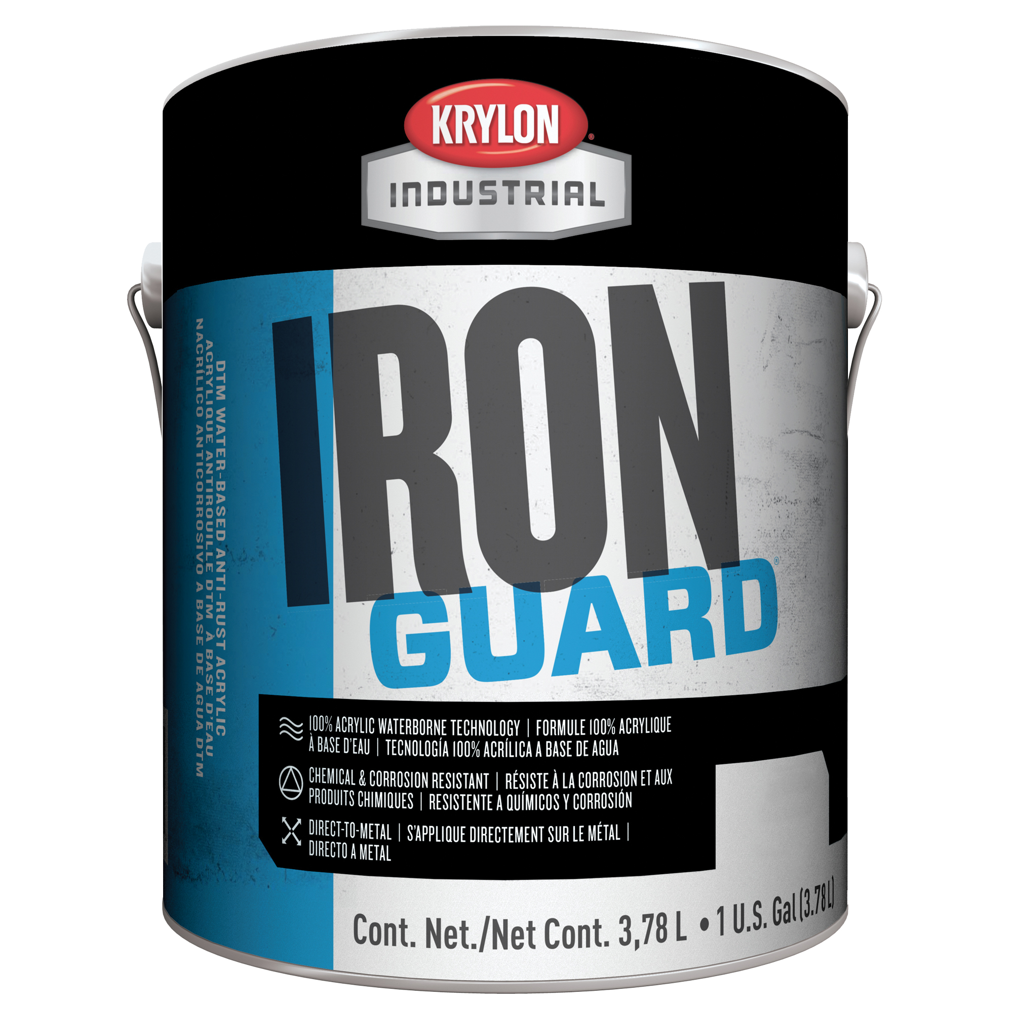 KRYLON INDUSTRIAL Iron Guard® Acrylic Enamel Industrial Coating NI818 ...