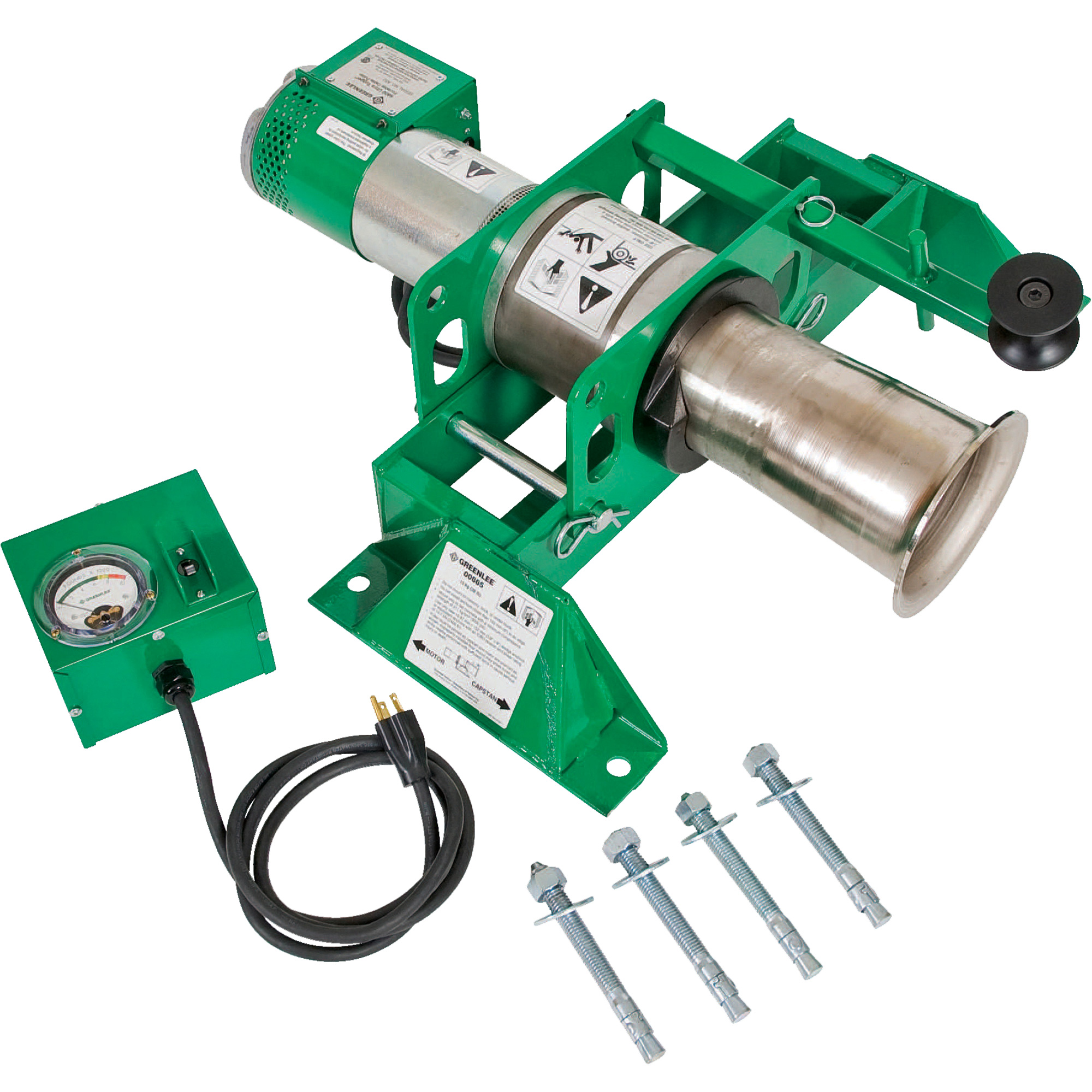 Greenlee 6800 Tire-câbles 6800 Ultra Tugger 8 avec fixation au sol