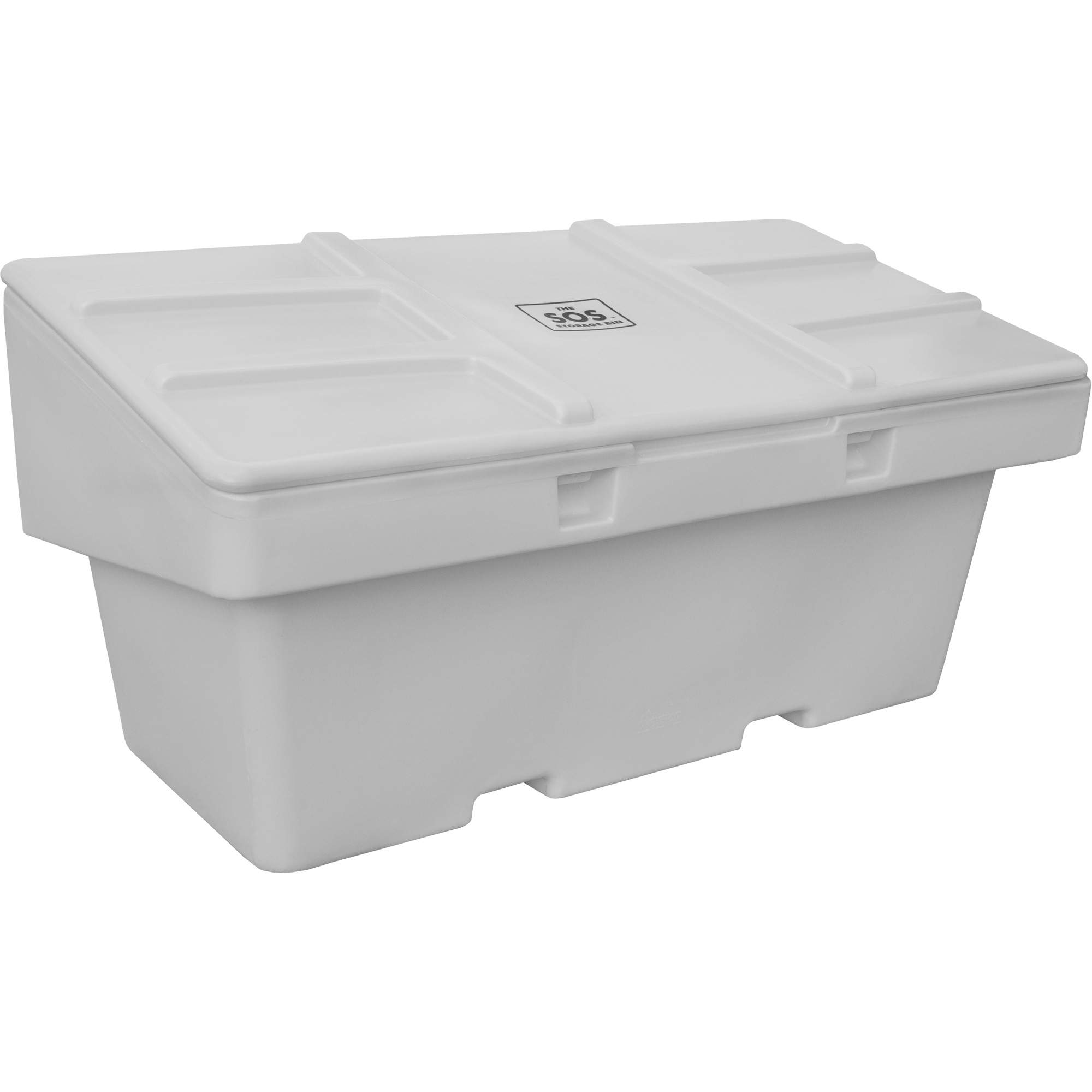 TECHSTAR PLASTICS INC Salt Sand Container SOS, With Hasp, 72" x 36" x ...