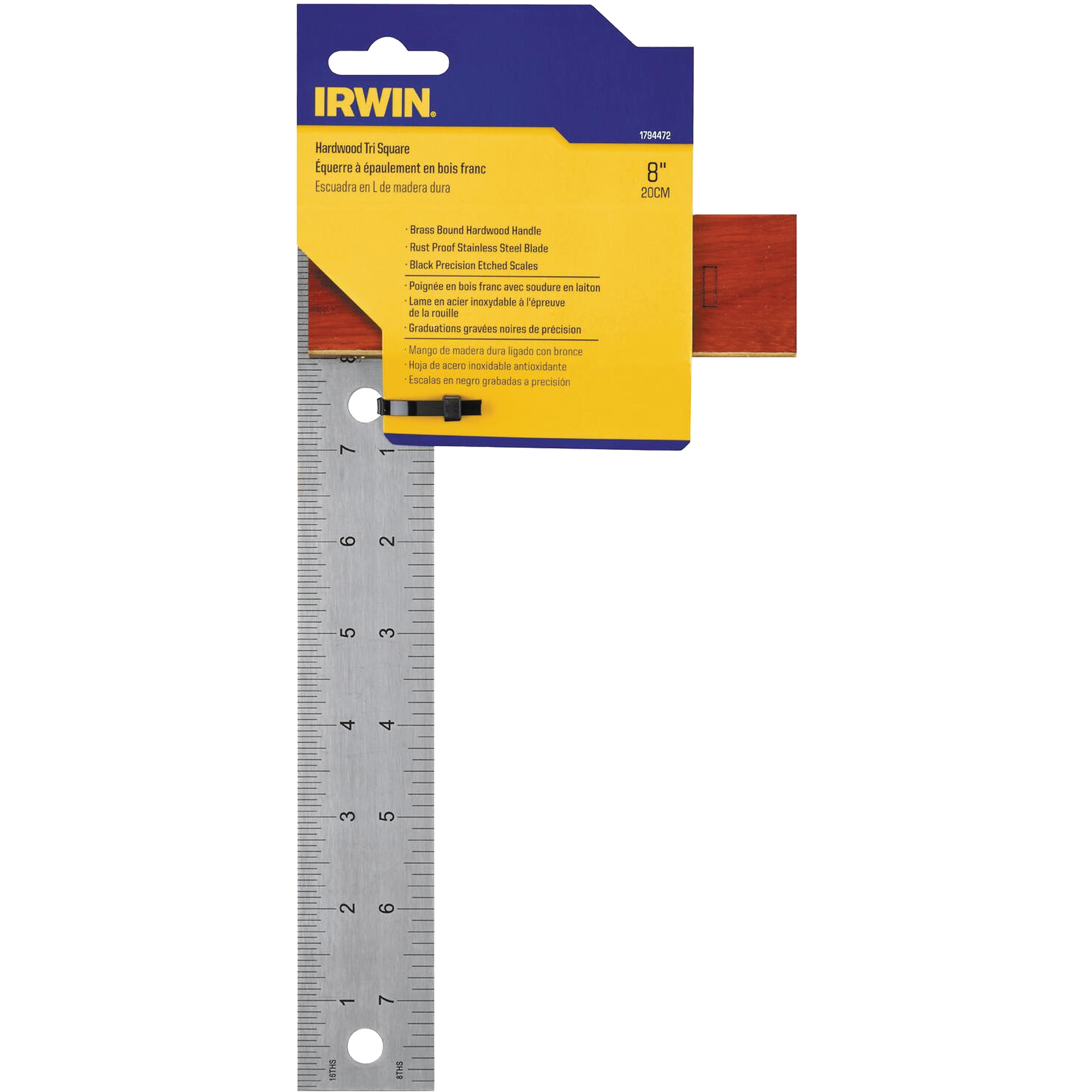 Irwin 1794472 Hardwood Tri Square