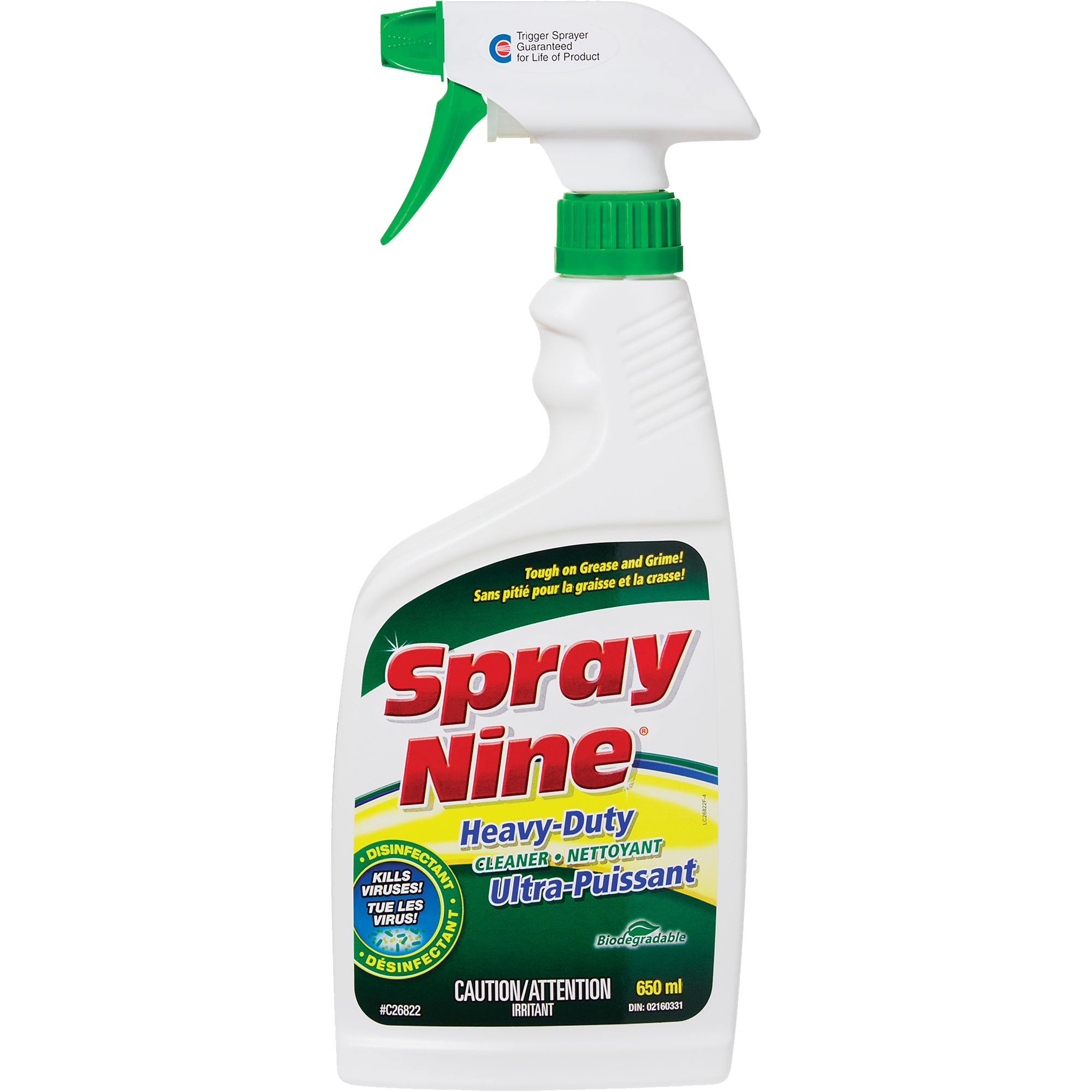 SPRAY NINE Spray Nine® Heavy-Duty Cleaner NJQ249 (C26822) | Shop All ...