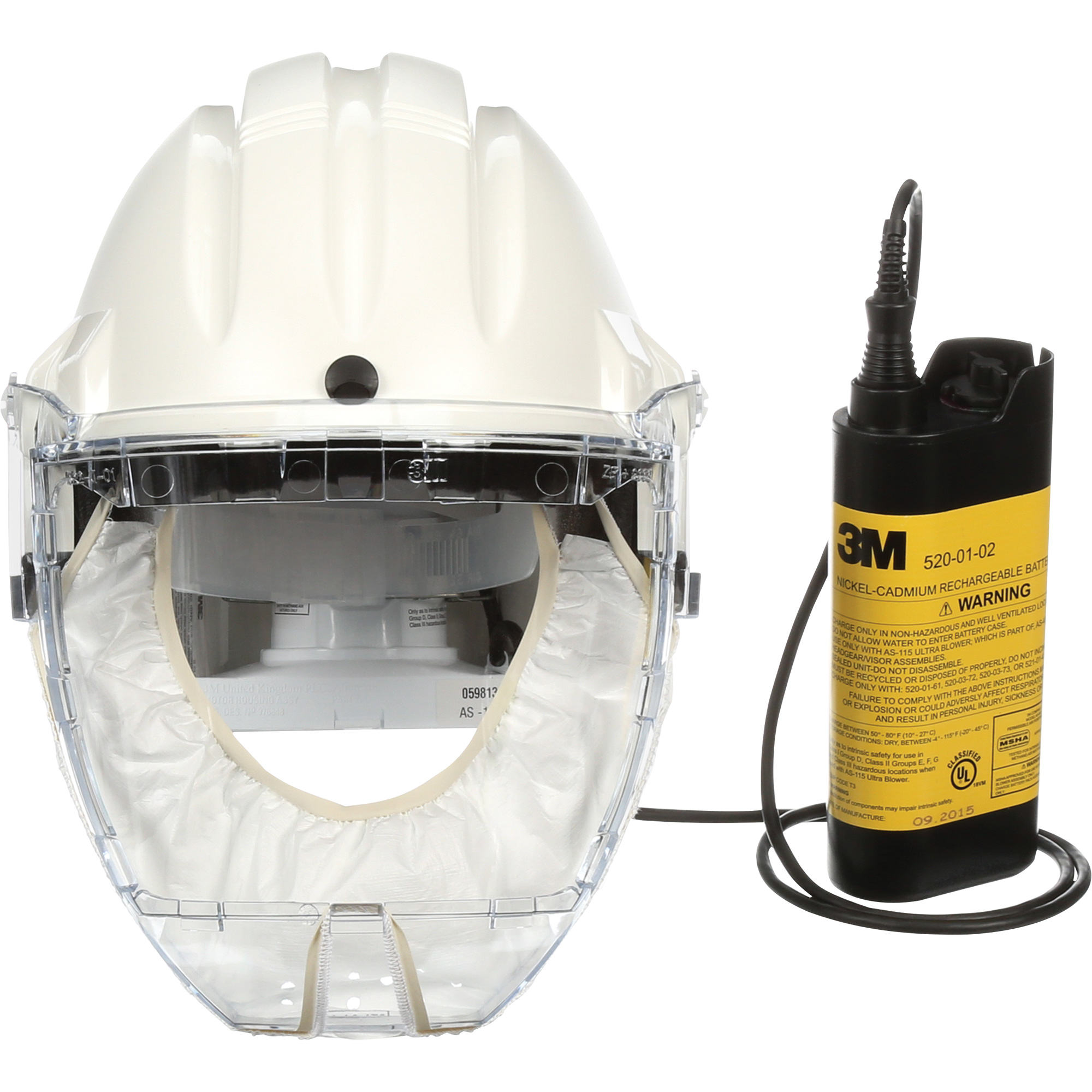 3M Airstream Headgear-Mounted Powered Air Purifying Respirator System ...