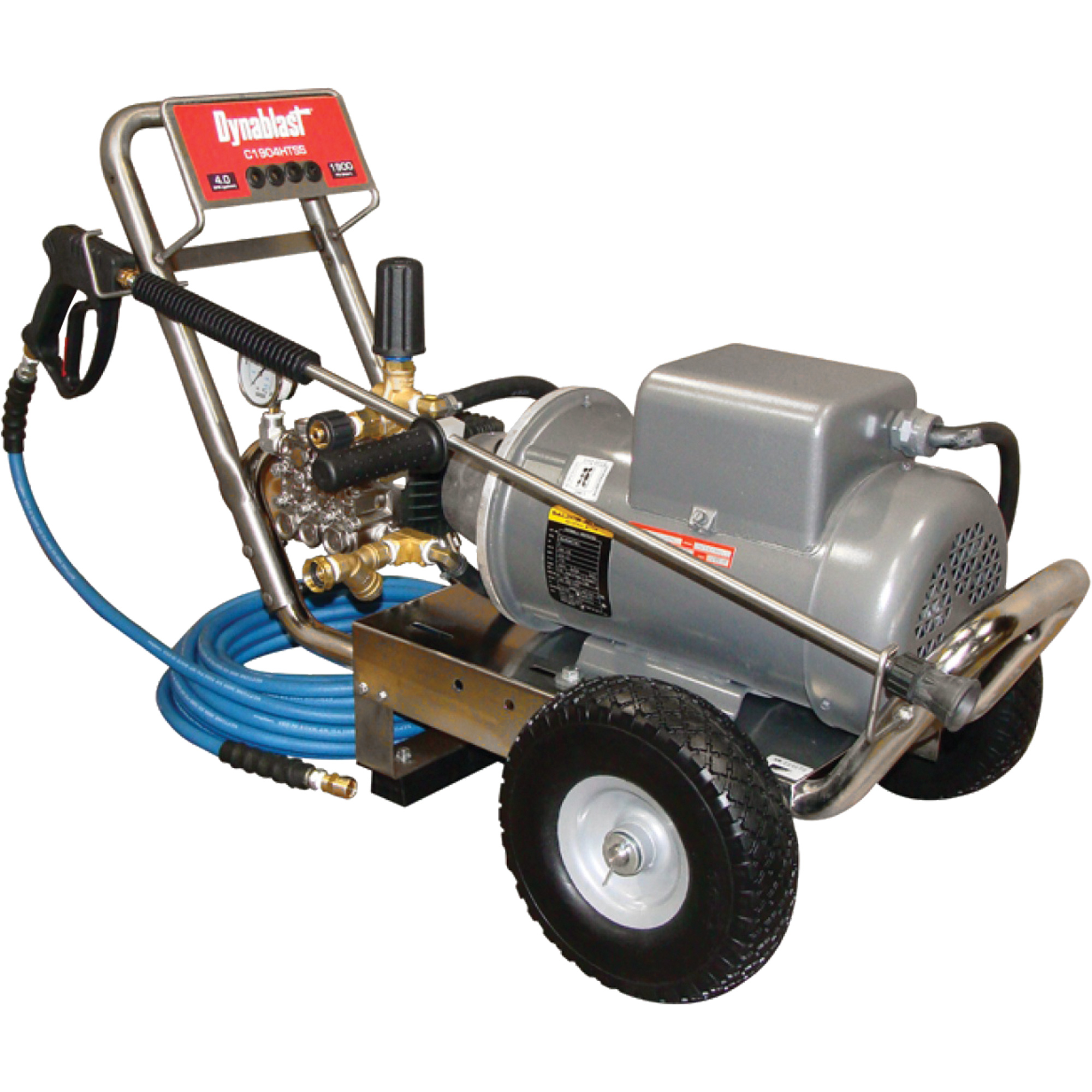 DYNABLAST Hot & Cold Water Pressure Washer with Time Delay Shutdown ...