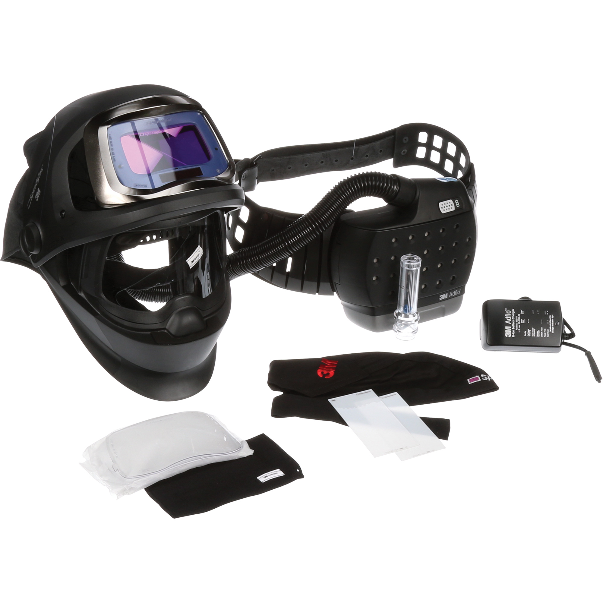 3M 9100 Speedglas PAPR , Welding Helmet, Lithium-Ion Battery NV624 (36 ...