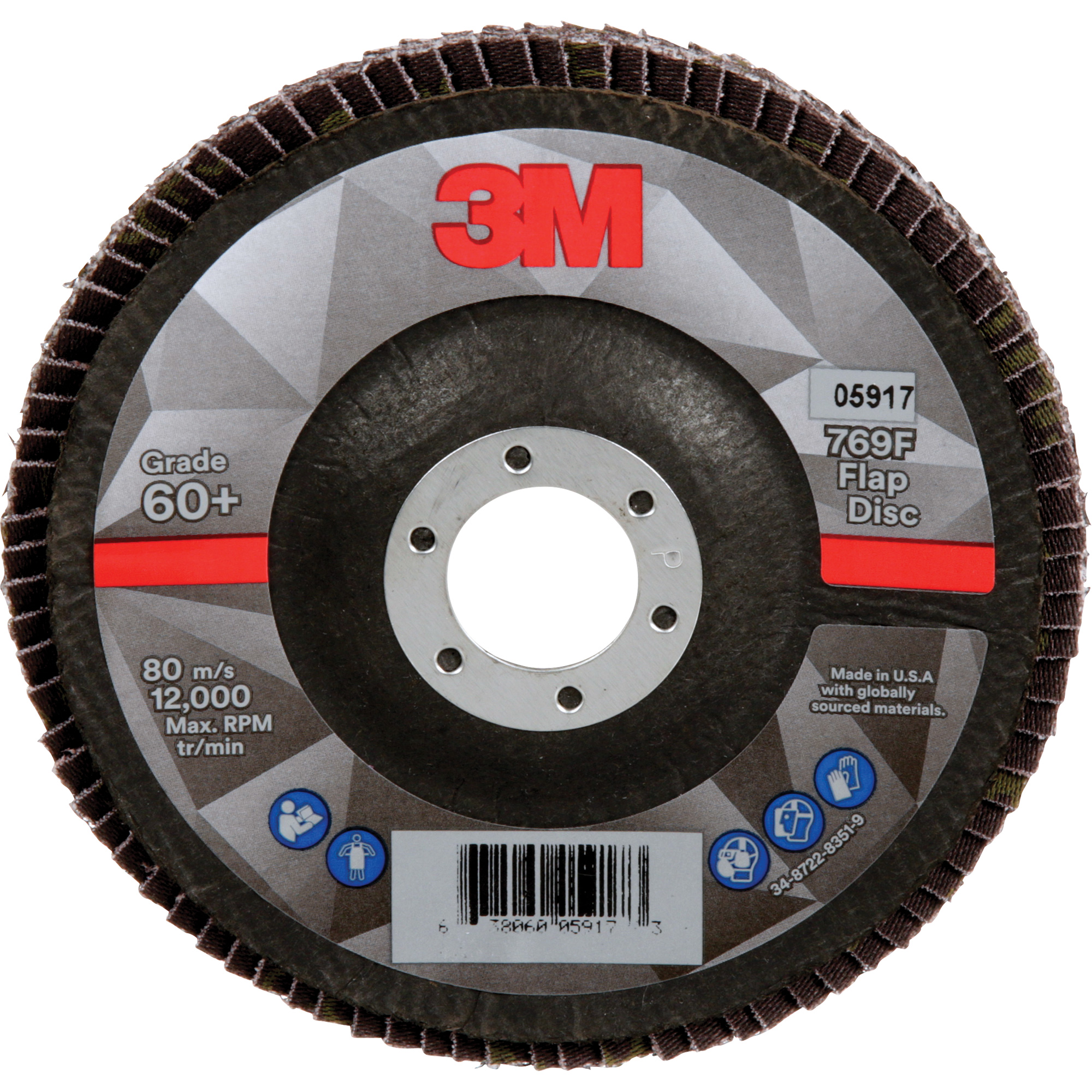 3M 769F Quick Change Flap Disc NV663 (AB05917) | Shop Flap Disc | TENAQUIP