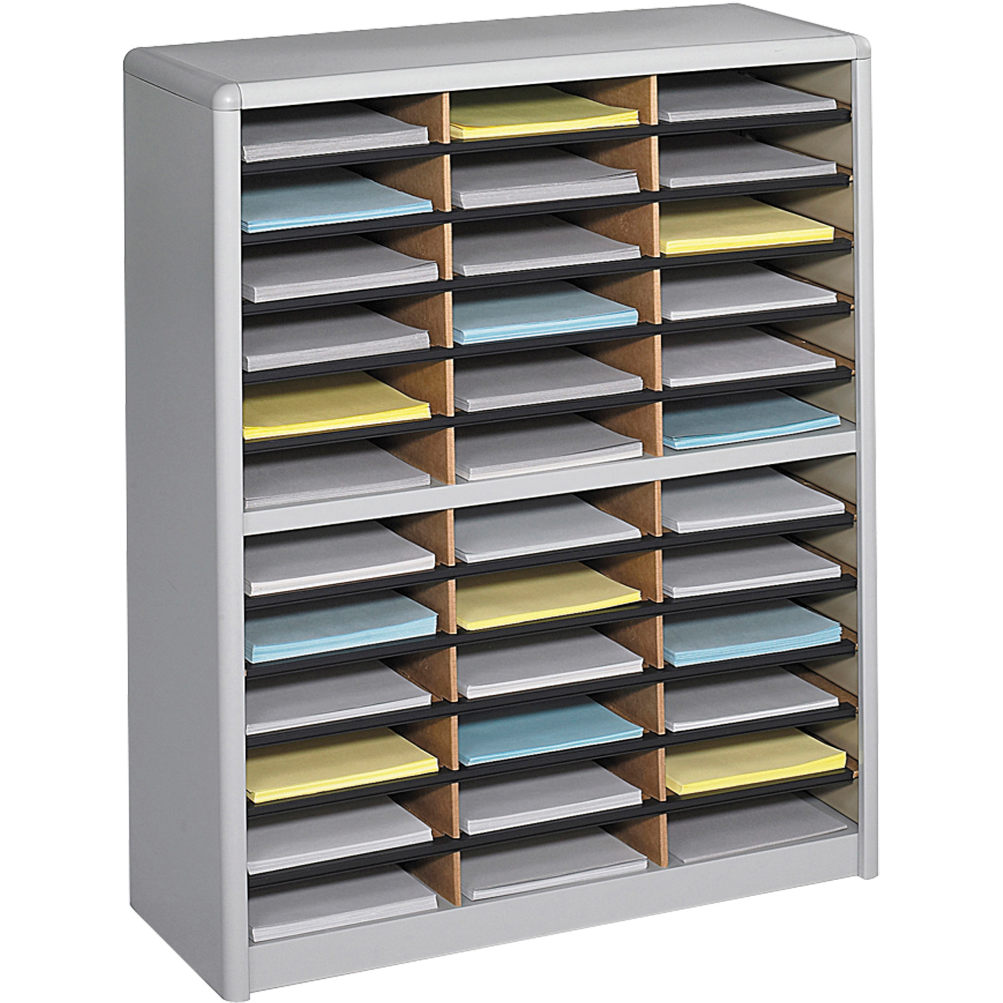 SAFCO Value Sorters® OA126 ( 7121GR) | Shop Mail Room Sorter | TENAQUIP