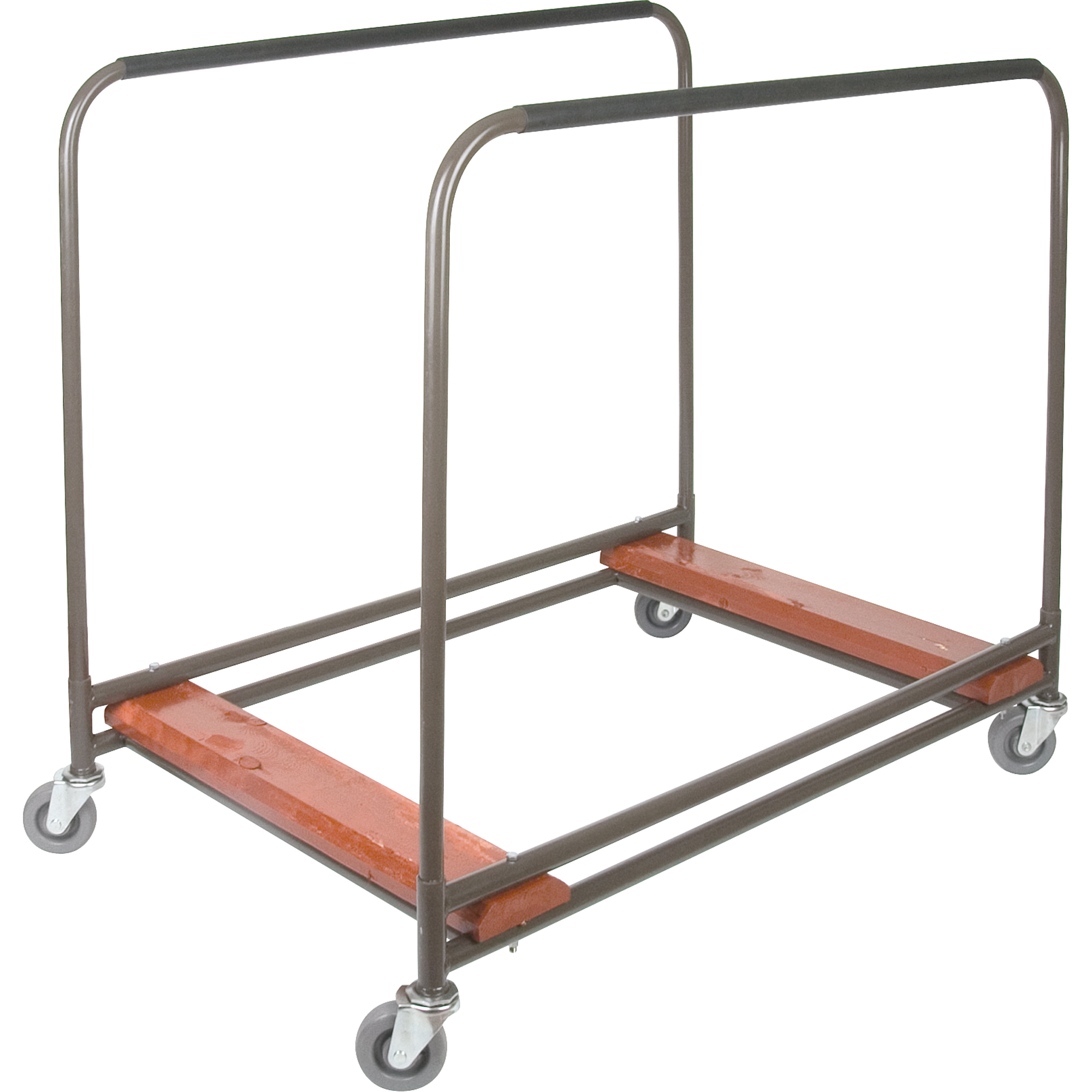 MIDWEST Round Table Caddy OA525 (RTC-BROWN) | Shop Table Caddy | TENAQUIP