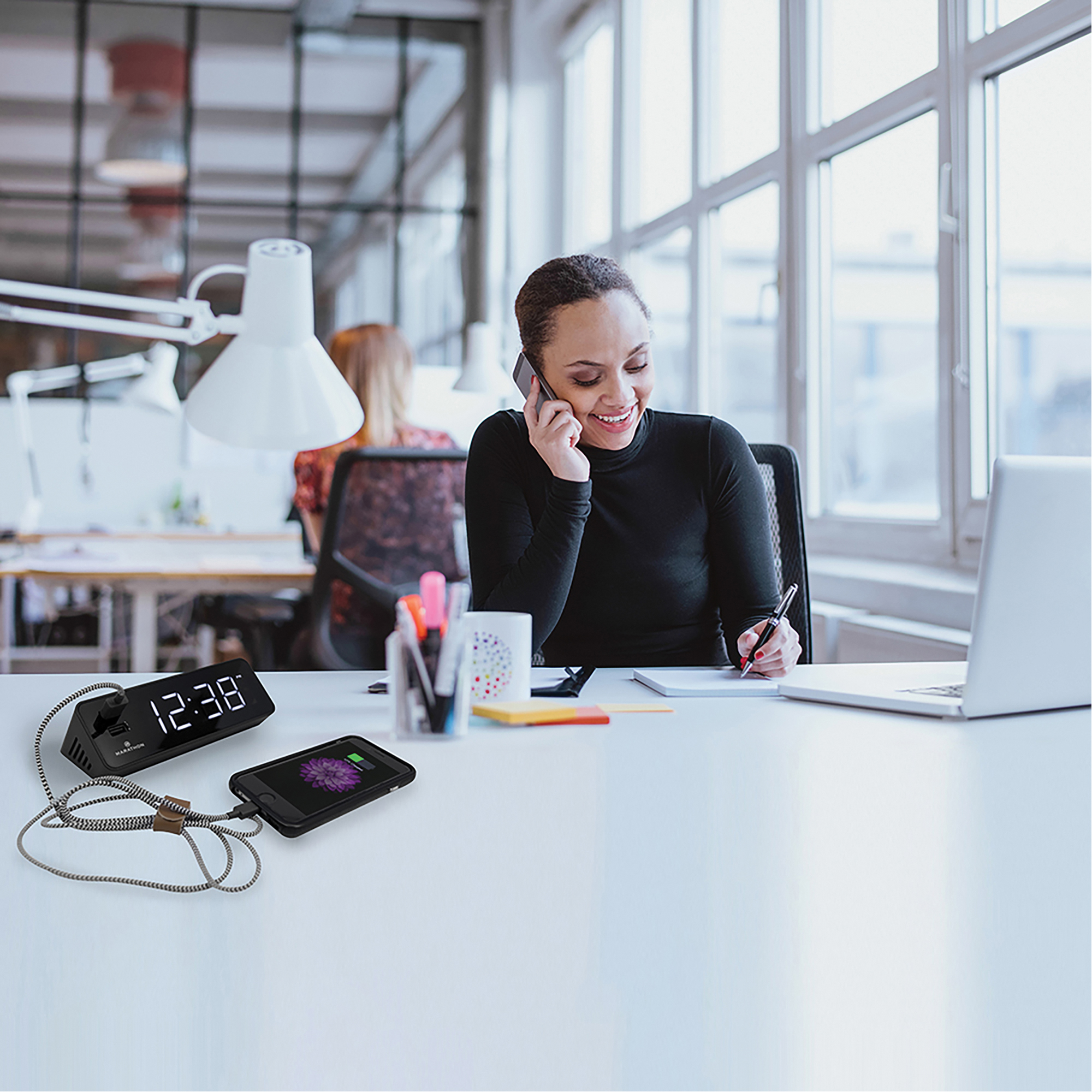 MARATHON LED Alarm Clock OP599 (CL030055BK) | Shop Clocks | TENAQUIP