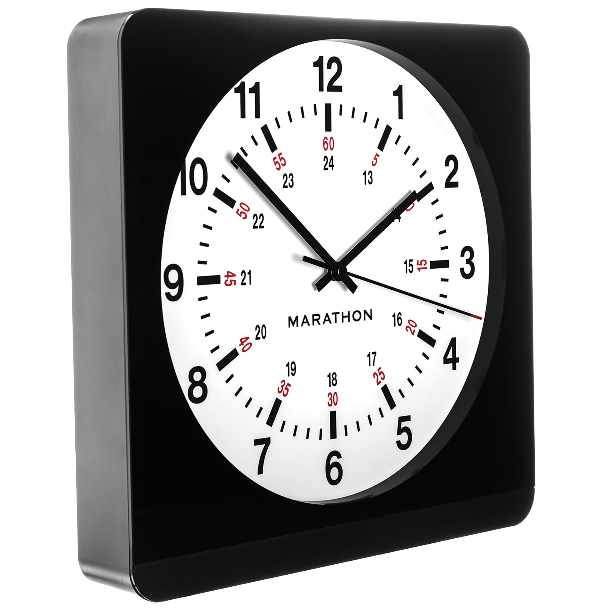 MARATHON Grande horloge atomique OP605 (CL030057BK-WH) | Magasiner ...