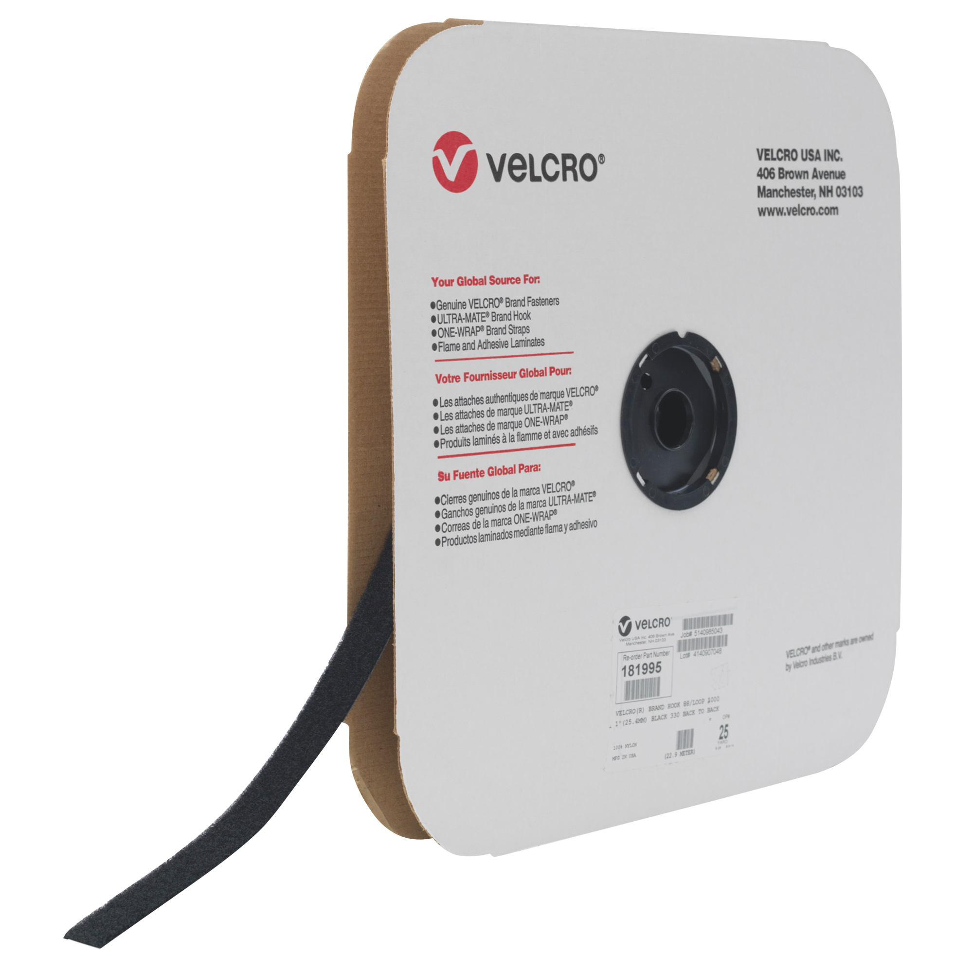VELCRO COMPANIES VELCRO® Brand Loop 1000 Tape OP615 (158509) | Shop ...