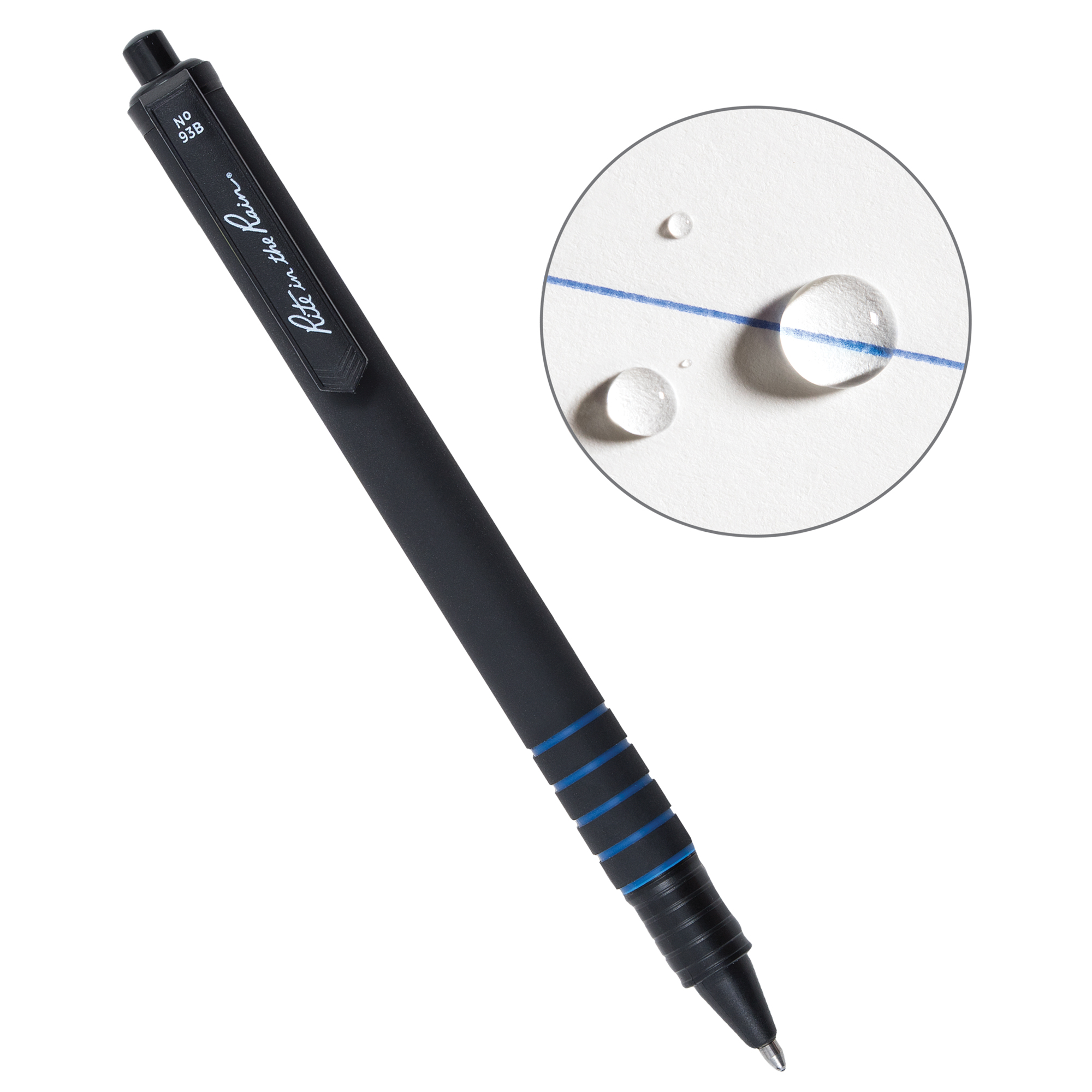 RITE IN THE RAIN Stylo durable à l'épreuve des intempéries, Bleu, 0,8 ...