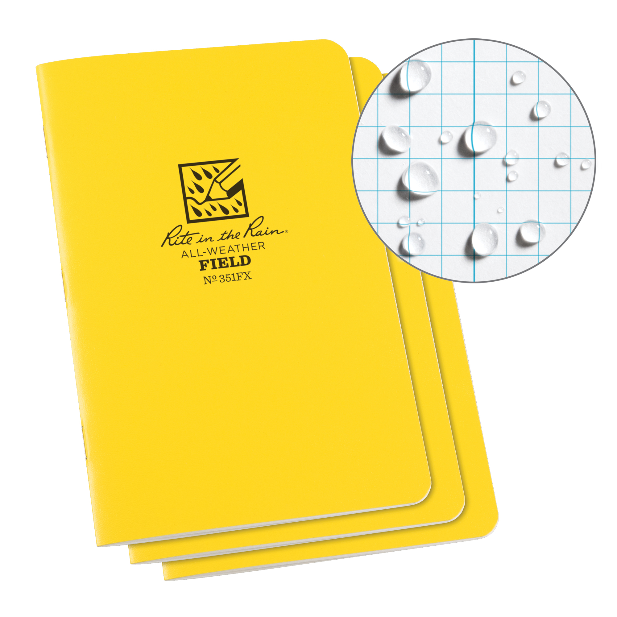 RITE IN THE RAIN Rite in the Rain® Stapled Notebook OQ547 (351FX ...