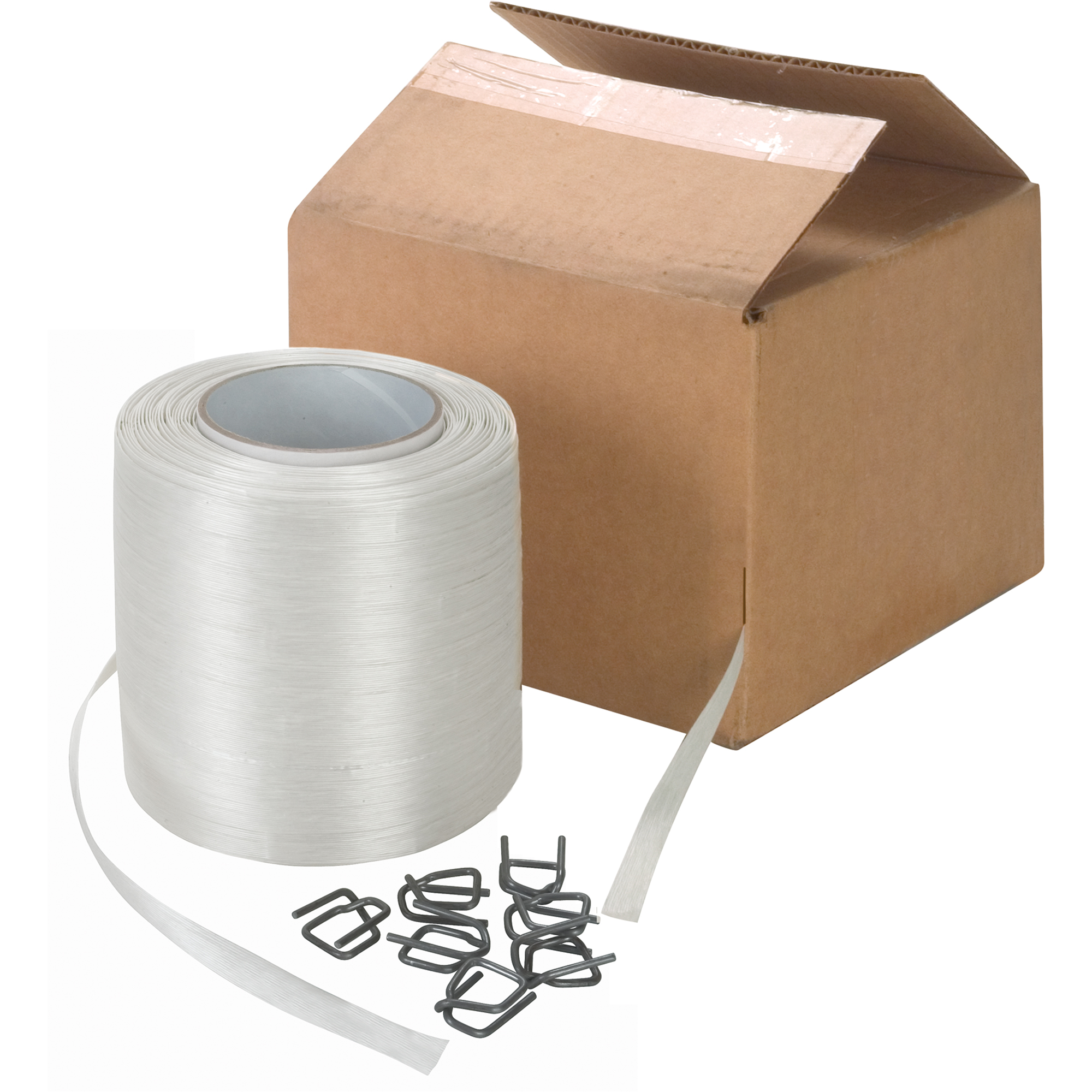 CORDEX Bonded Cord Strapping, Polyester, 1/2" Width PB027 (40B-HP ...