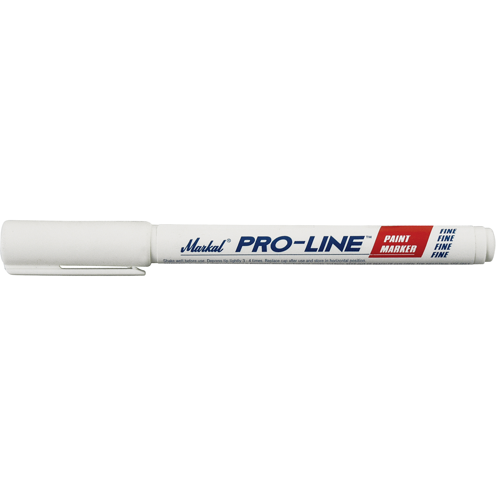 Markal 096871 Pro-Line® Fine Line Markers, Liquid, White