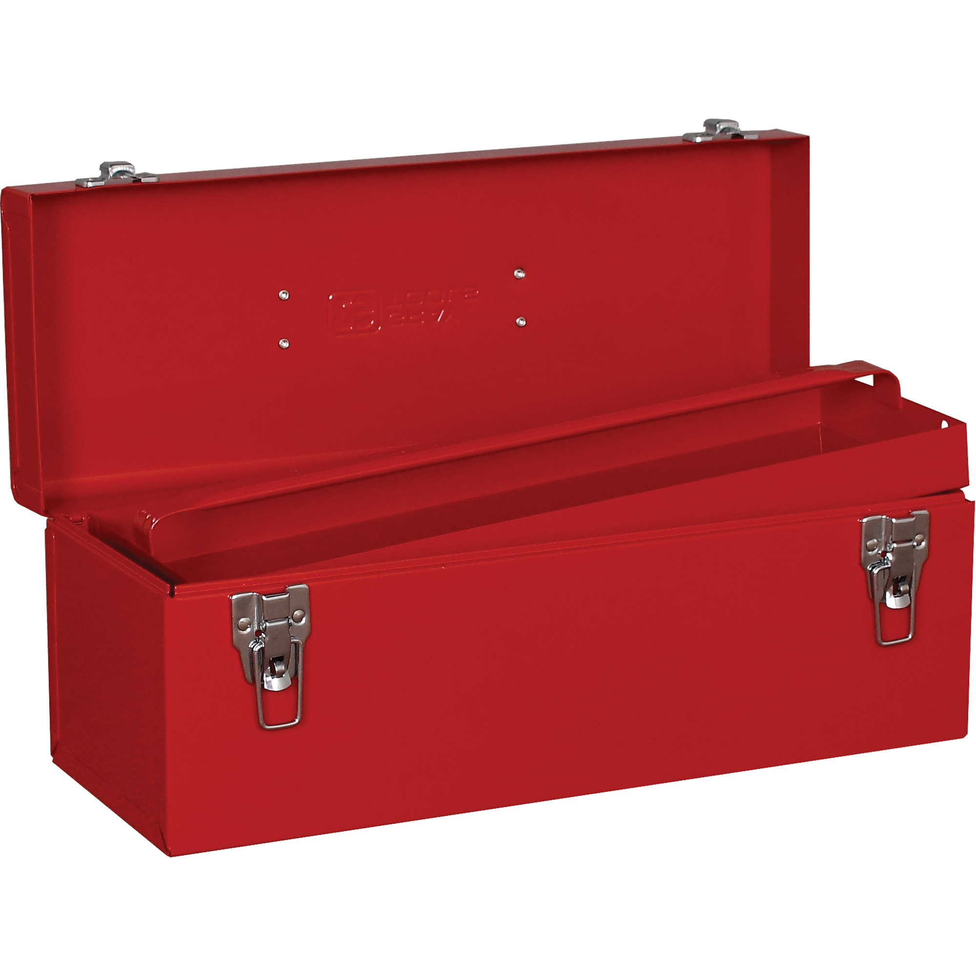 Gray Tools 9109 Tool Box, 7-1/8" D x 19" W x 7-1/2" H, Red