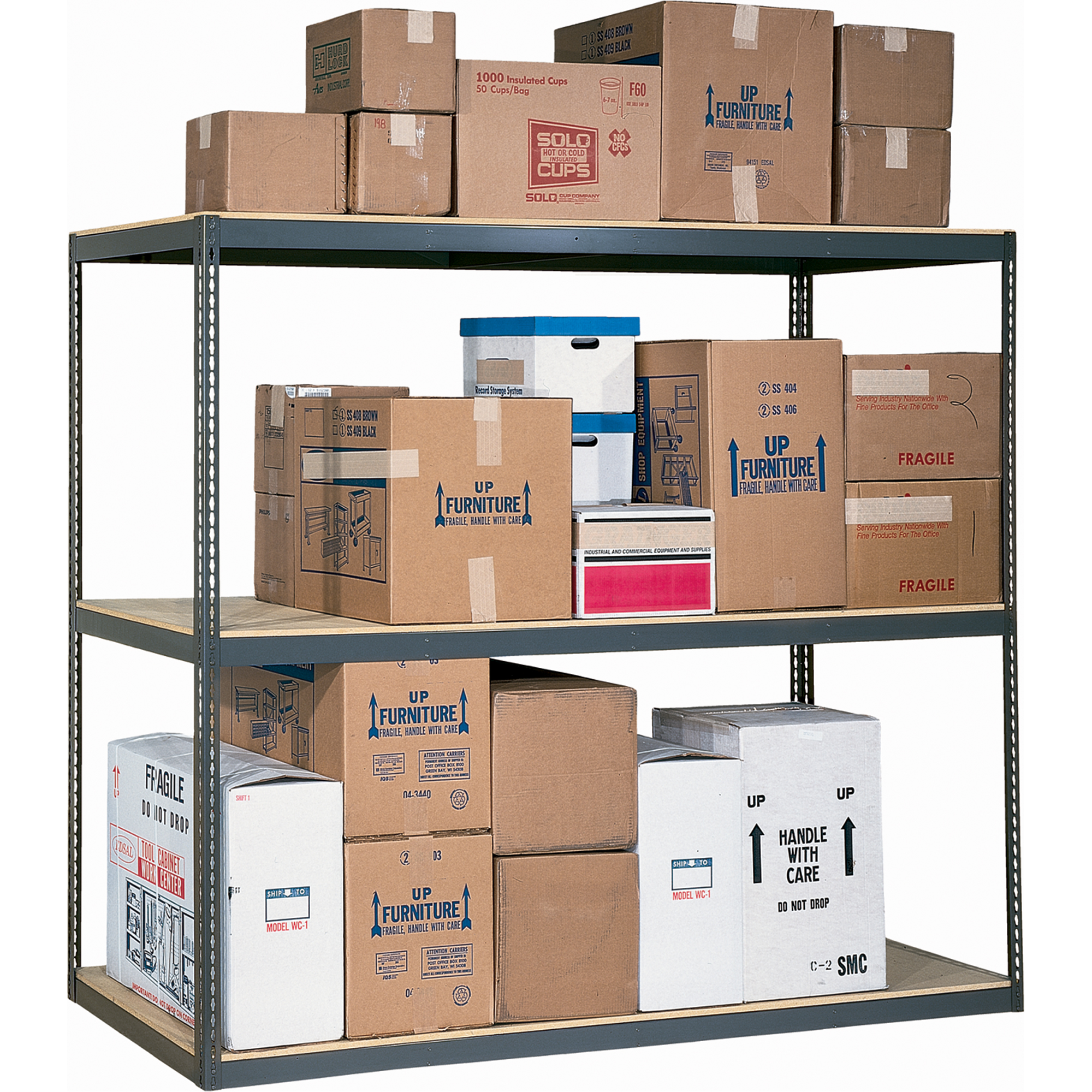 EDSAL Bulk Storage Racks - Stand Alone Unit RL141 | Shop Storage Rack ...
