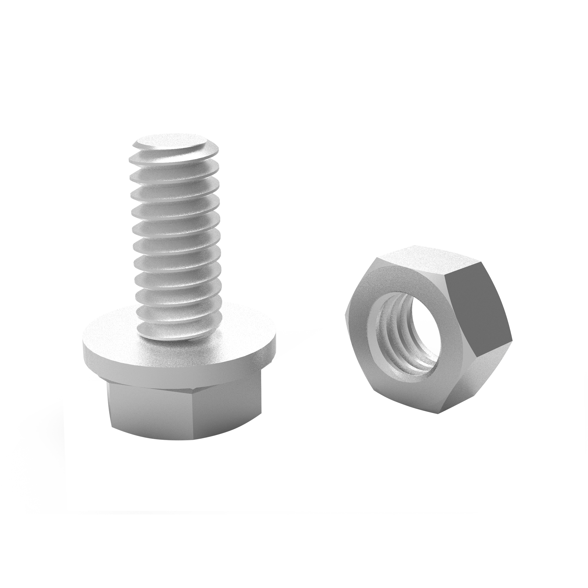 Metalware GNB Slotted Angle Nuts & Bolts