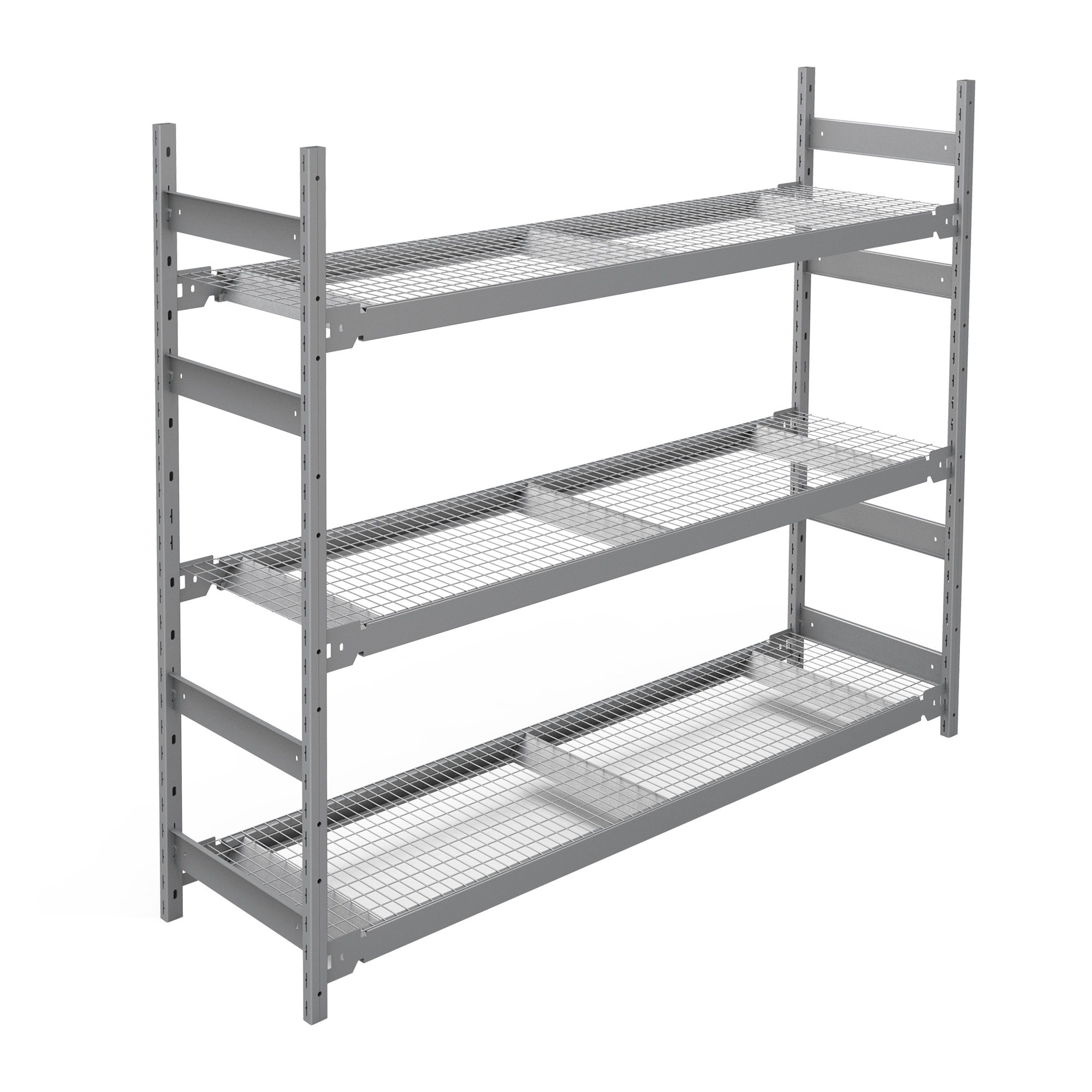 Metalware RN573 Wide Span Storage Shelving, Steel, Boltless, 800 lbs ...