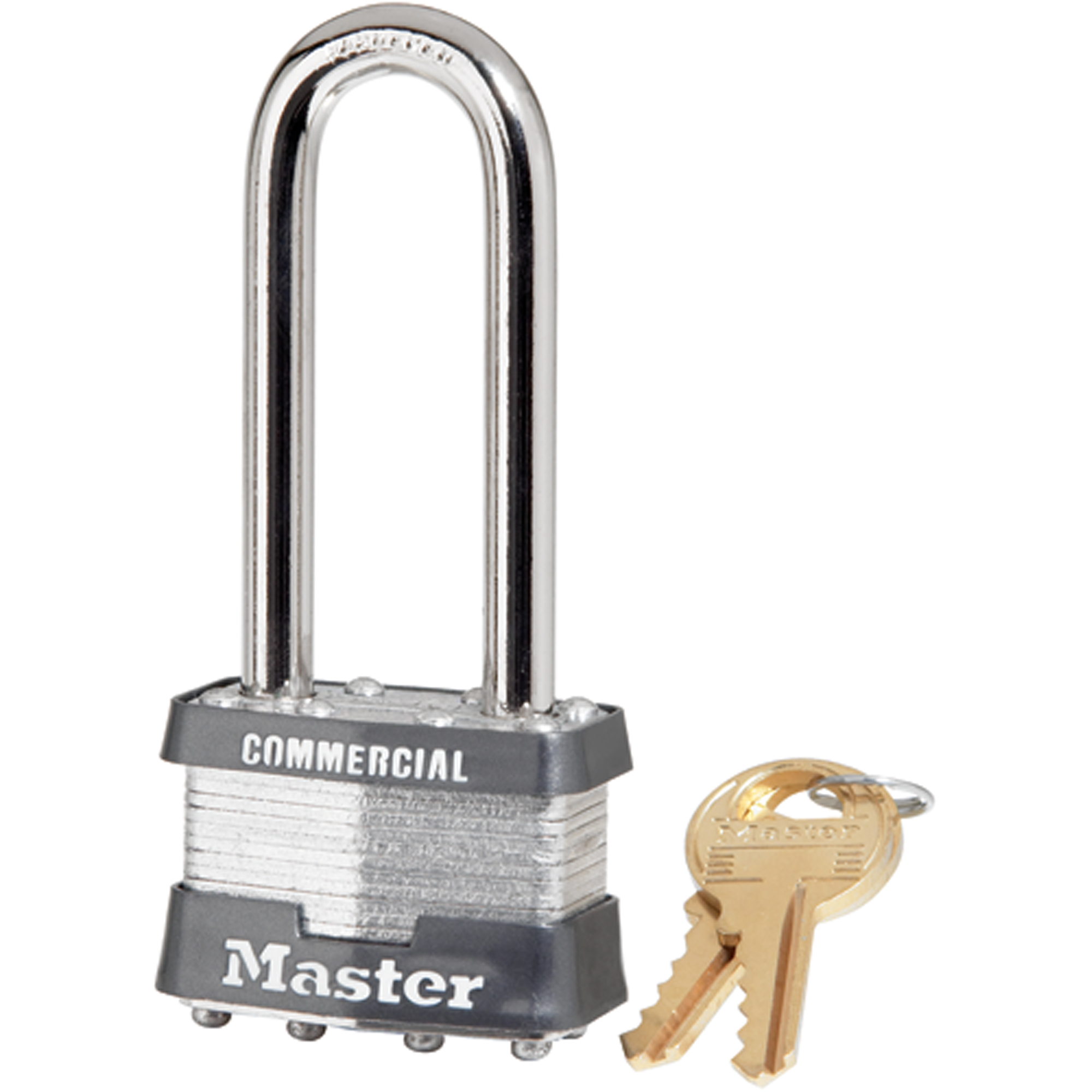 Master Lock 1LJ Commercial Padlock, Keyed Different, Laminated Steel, 1 ...