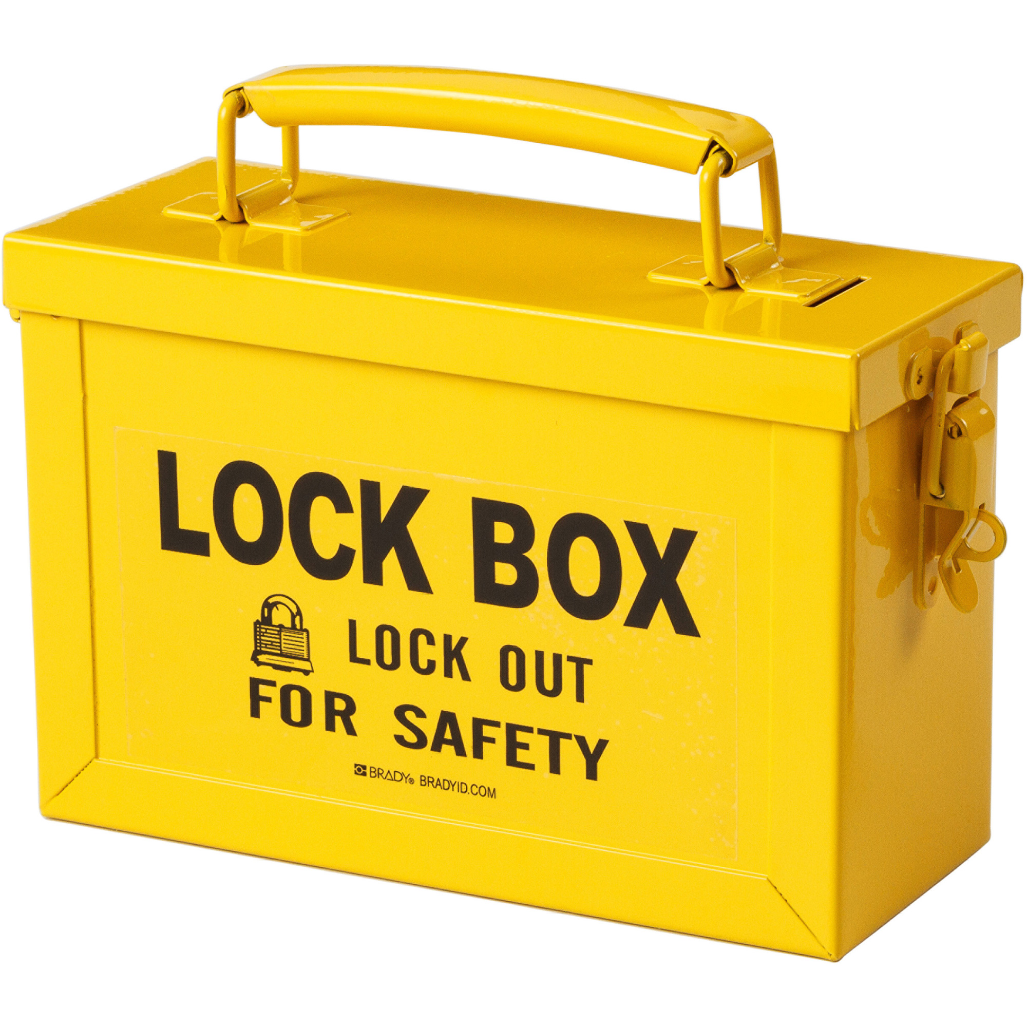 Brady 65672 Group Lock Box, Yellow
