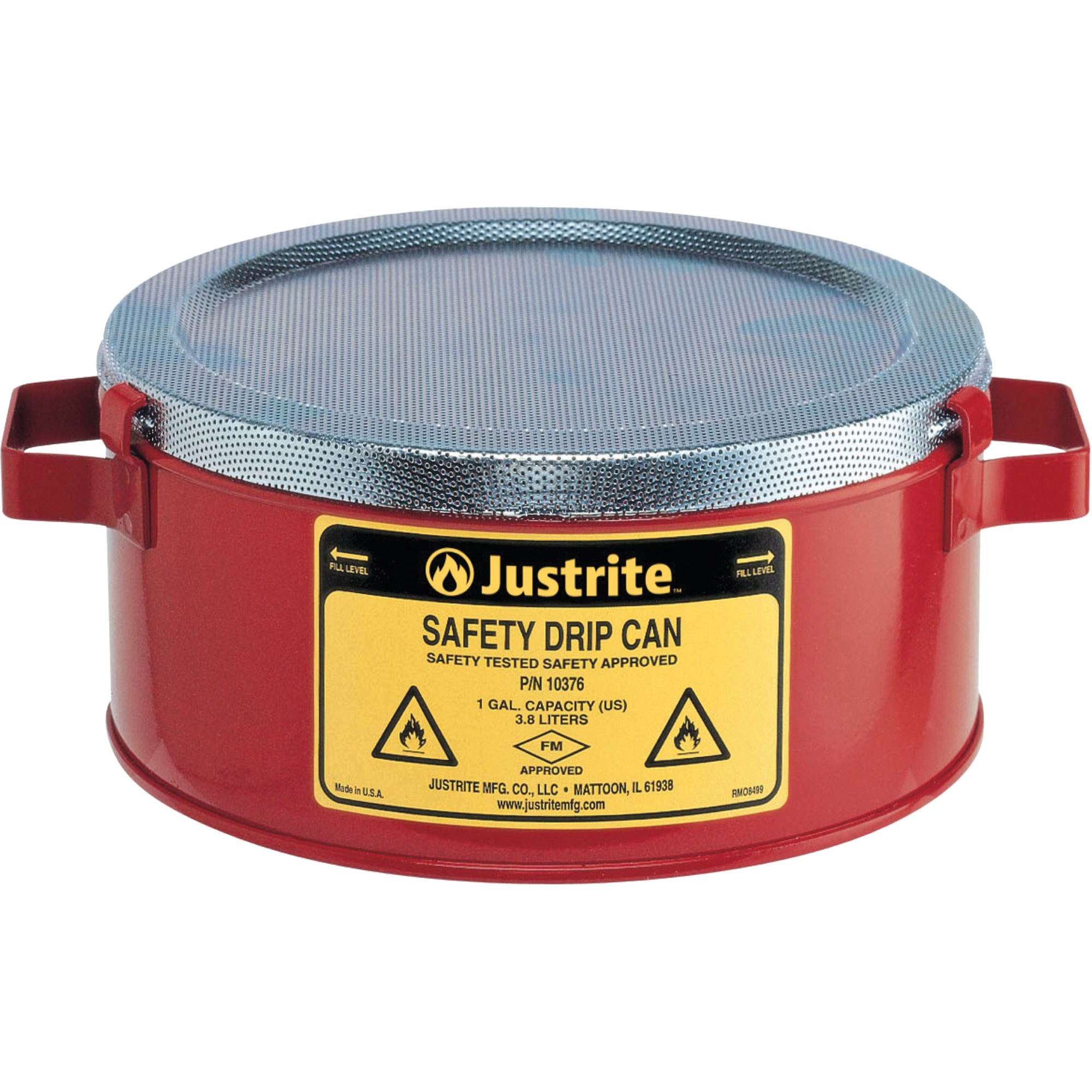 Justrite 10376 Drip Can