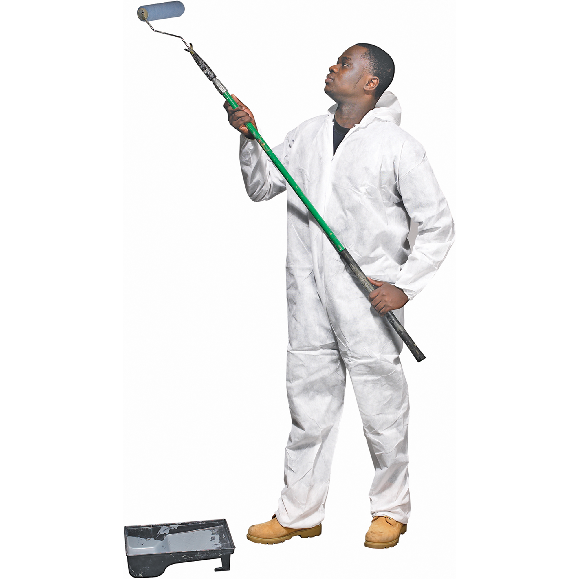 Heavy Weight Coveralls, Small, White, Polypropylene SAK117 | Shop ...